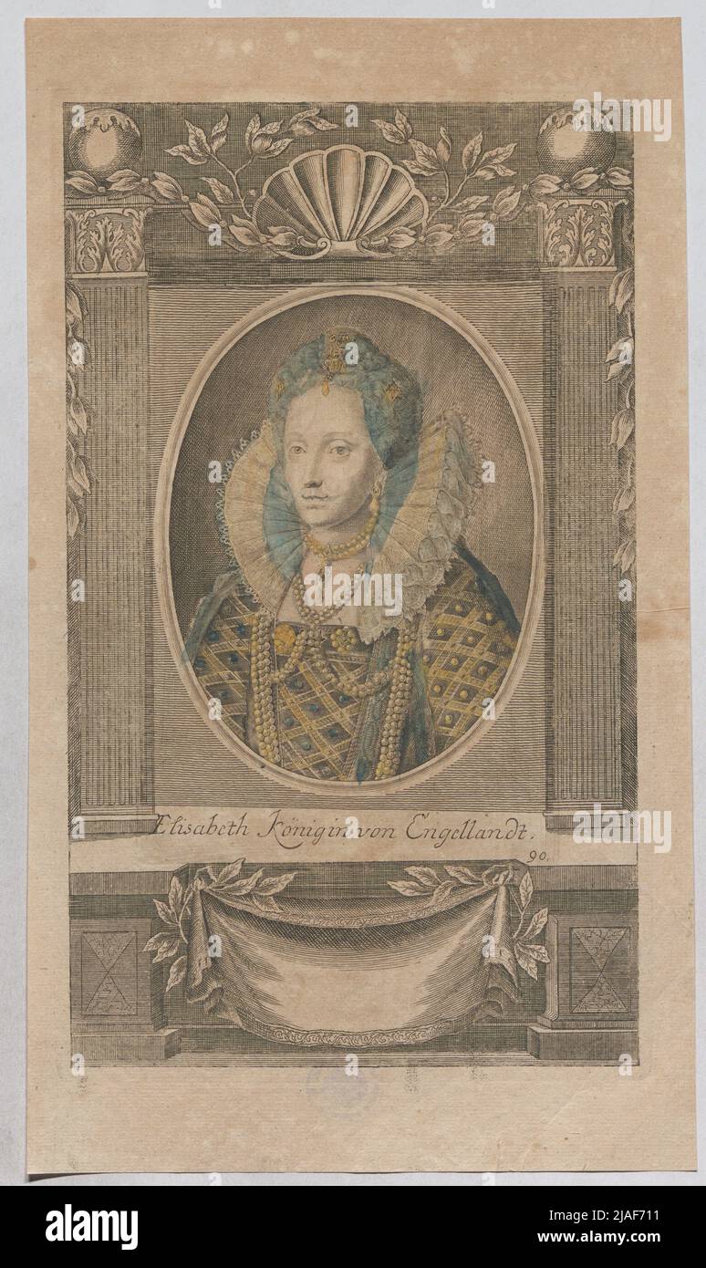 Elisabeth Queen of Engellandt ". Queen Elisabeth I of England. Unknown ...