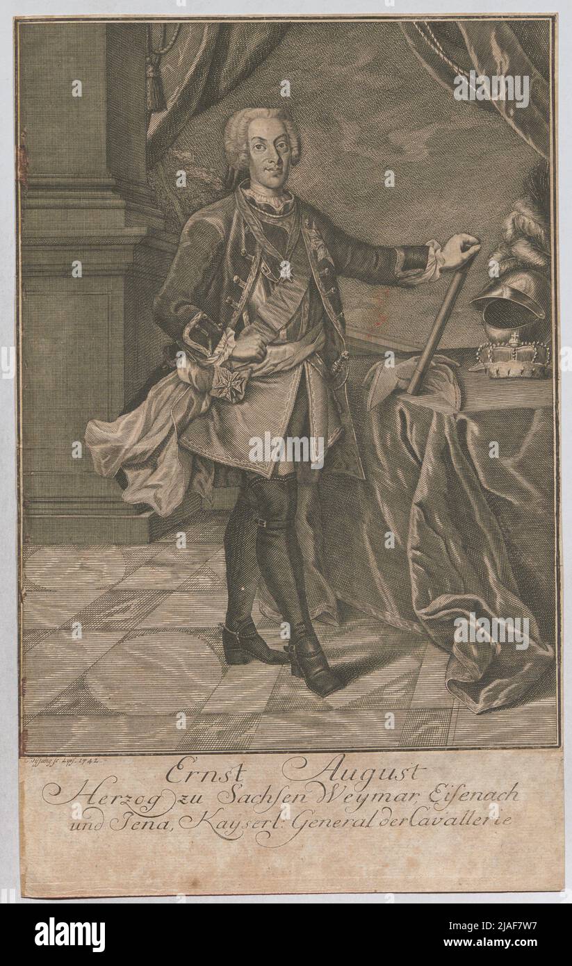 Ernst August; Duke of Saxony Weymar, Eisenach and Jena, Kayserl ...