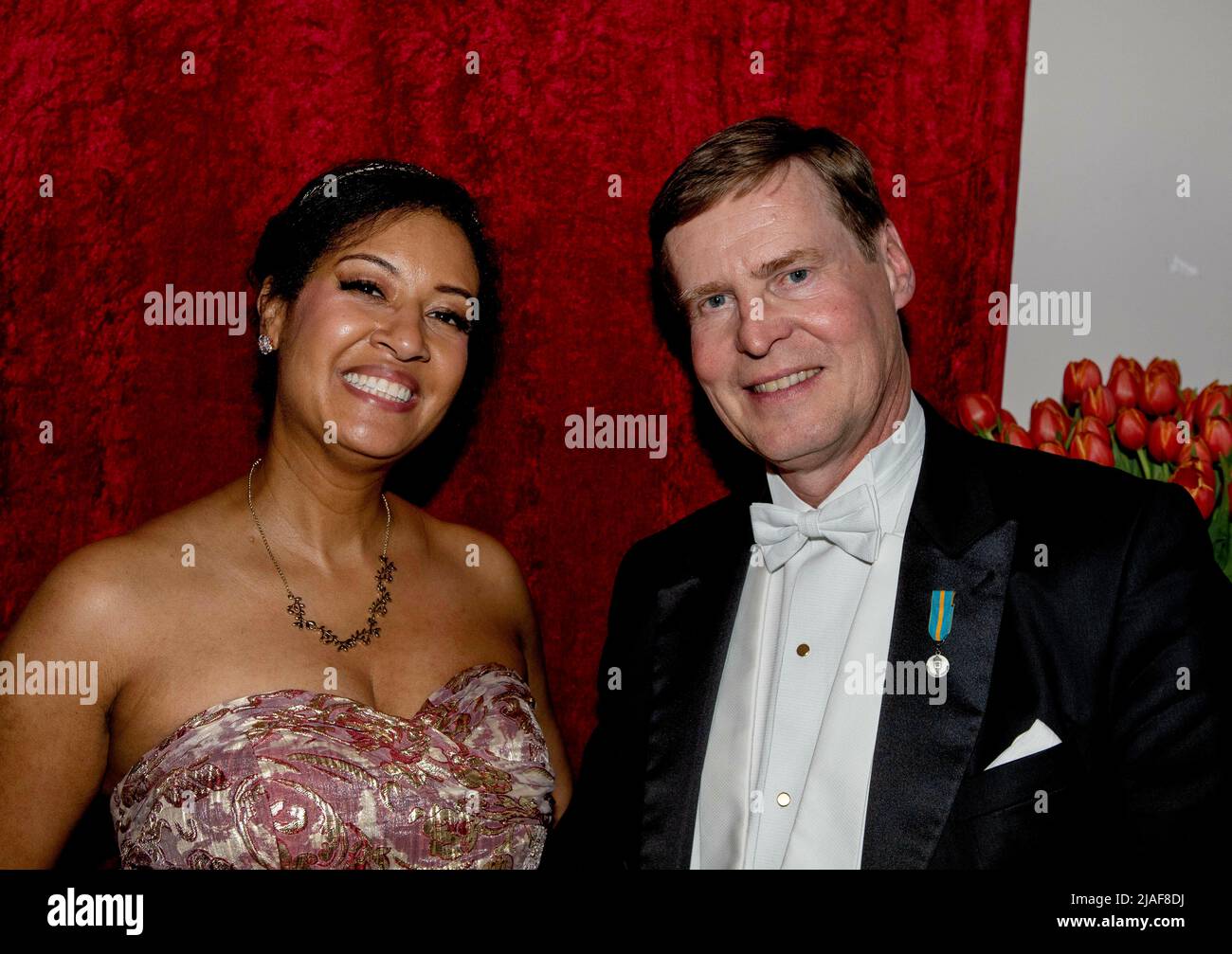 Amsterdam, Niederlande. 28th May, 2022. Allison Ecung and Michael ...