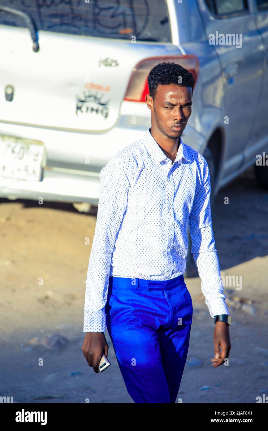 Local Man in the Traditional Clothes on the Capital Streets Stock Photo ...