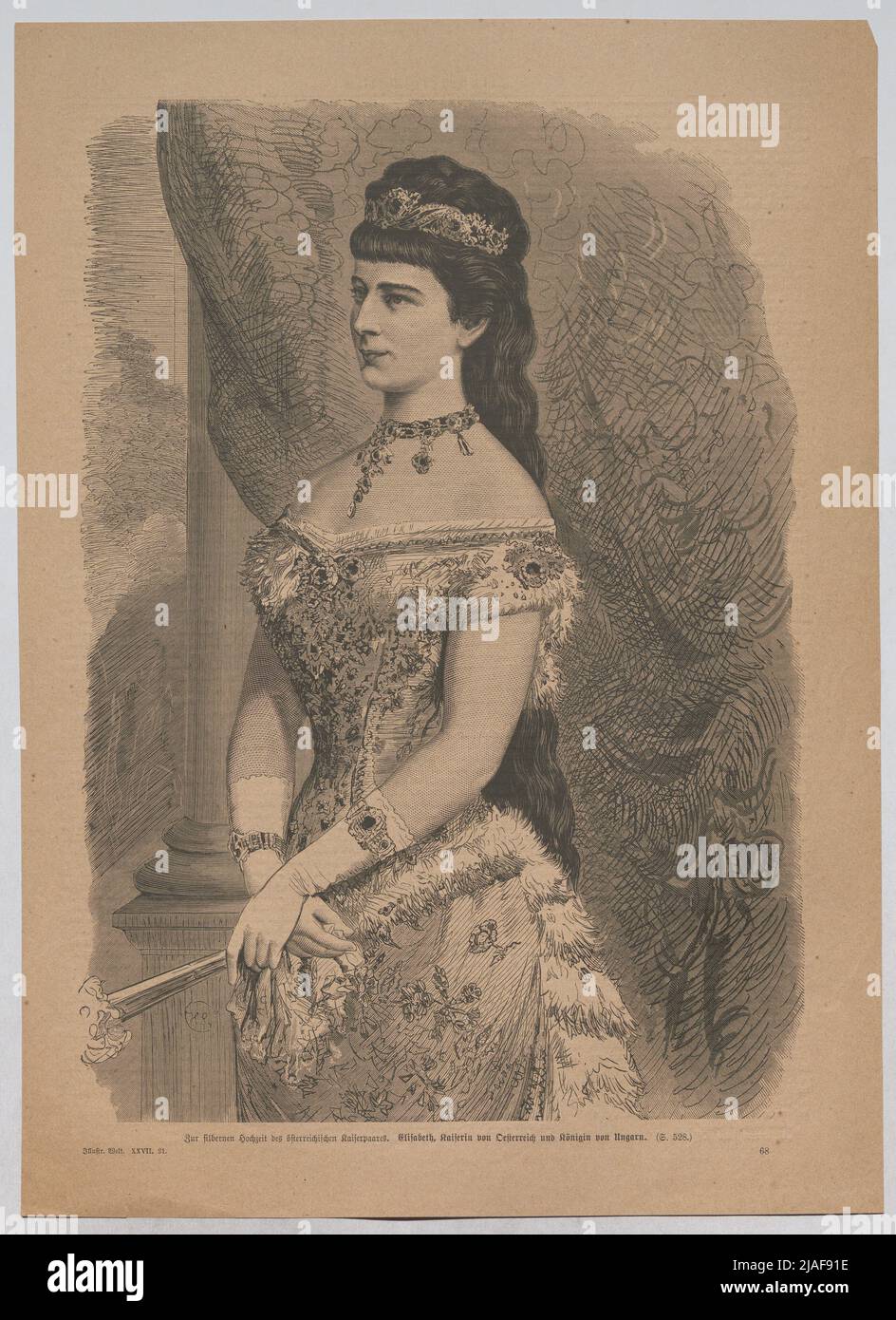 “For the silver wedding of the Austrian imperial couple. Elisabeth ...