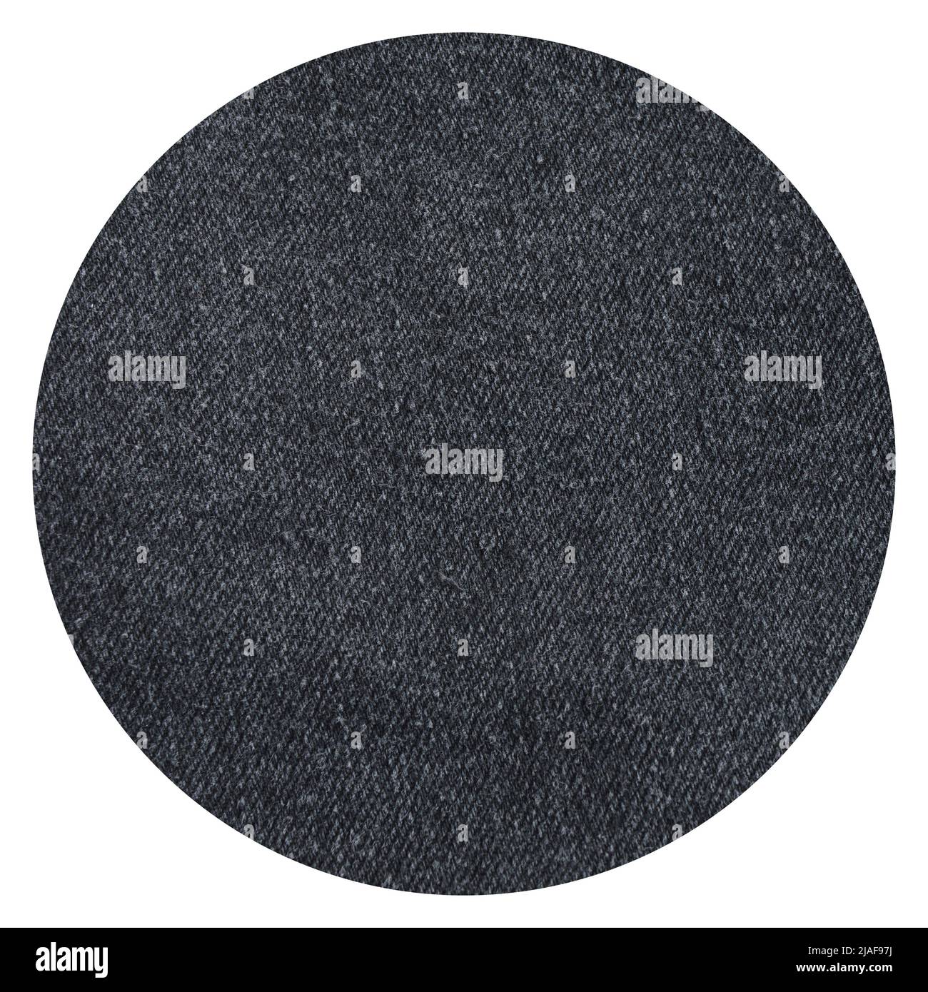 Seamless black round denim cotton jeans fabric texture background and ...