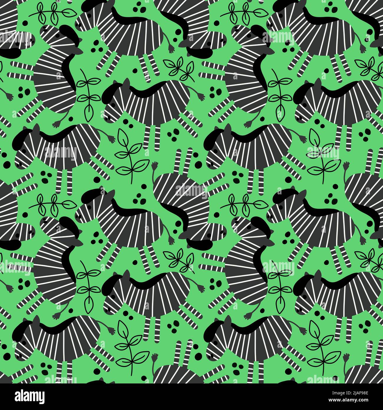 Animals seamless zebra pattern for kids and gifts and cards and linens ...