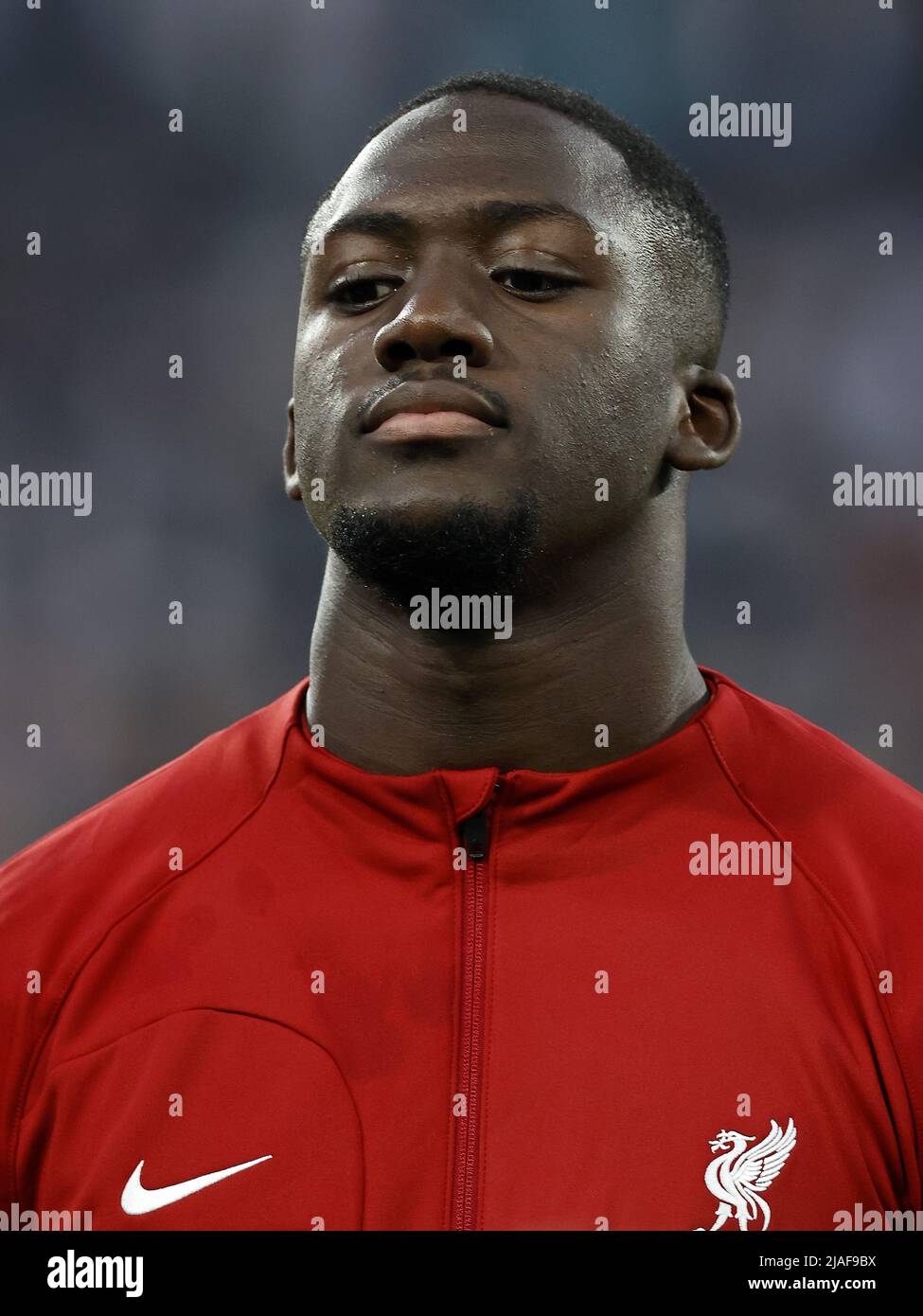 PARIS - Ibrahim Konate of Liverpool FC during the UEFA Champions League ...