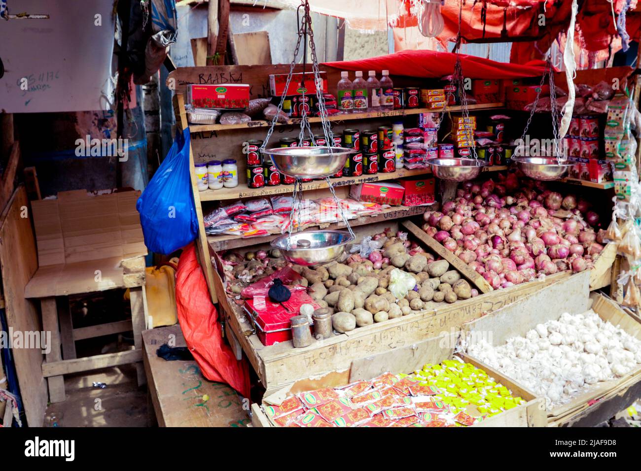 Local Food Market in Hargeisa Stock Photo - Alamy