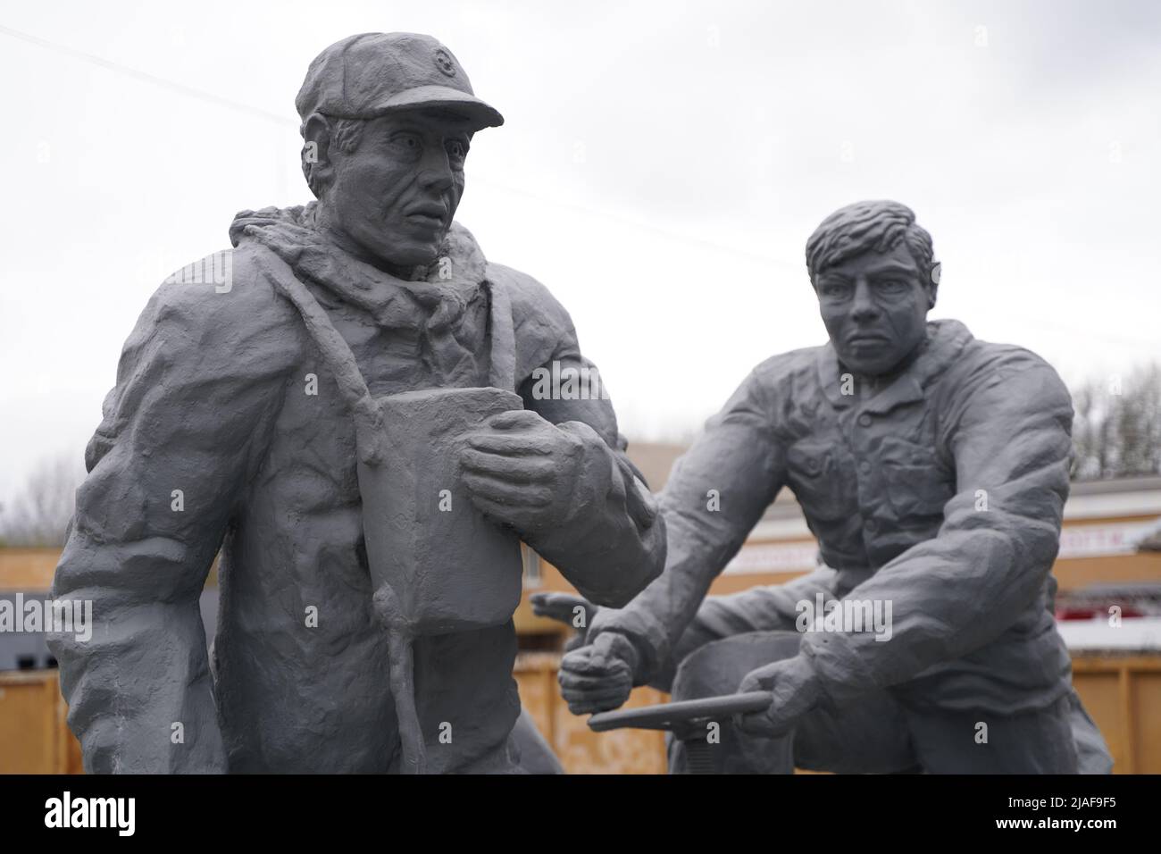 Monument to the firefighters of the Chernobyl power plant. Memory of ...