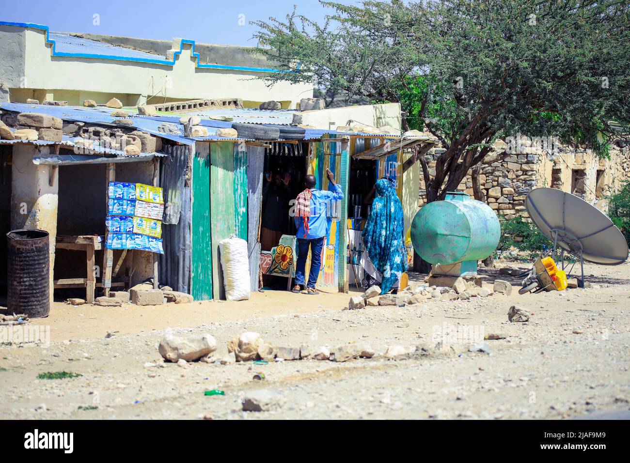 City scape View of the Poor Area of the Capital Streets Stock Photo - Alamy