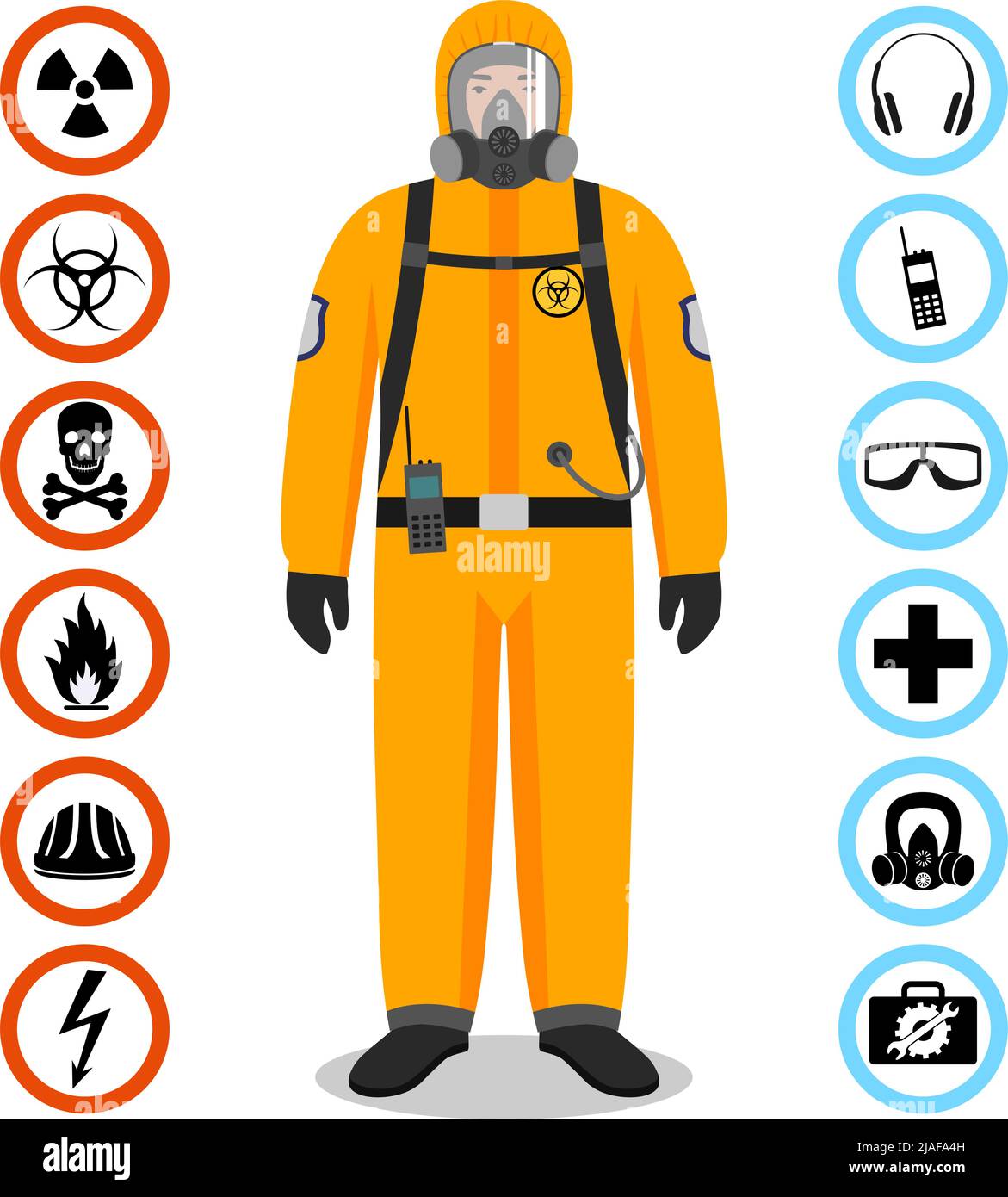 Occupational safety and health icon Stock Vector Images - Alamy