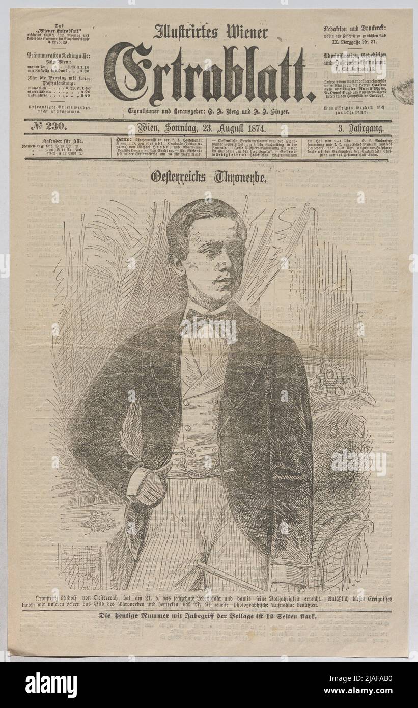 Austria's heir to the throne Stock Photo - Alamy