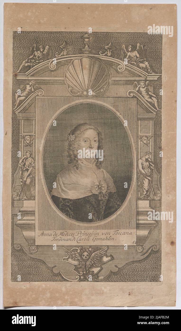 Anna de Medices Princess of Toscana Ferdinandi Caroli wife. ". Anna von ...