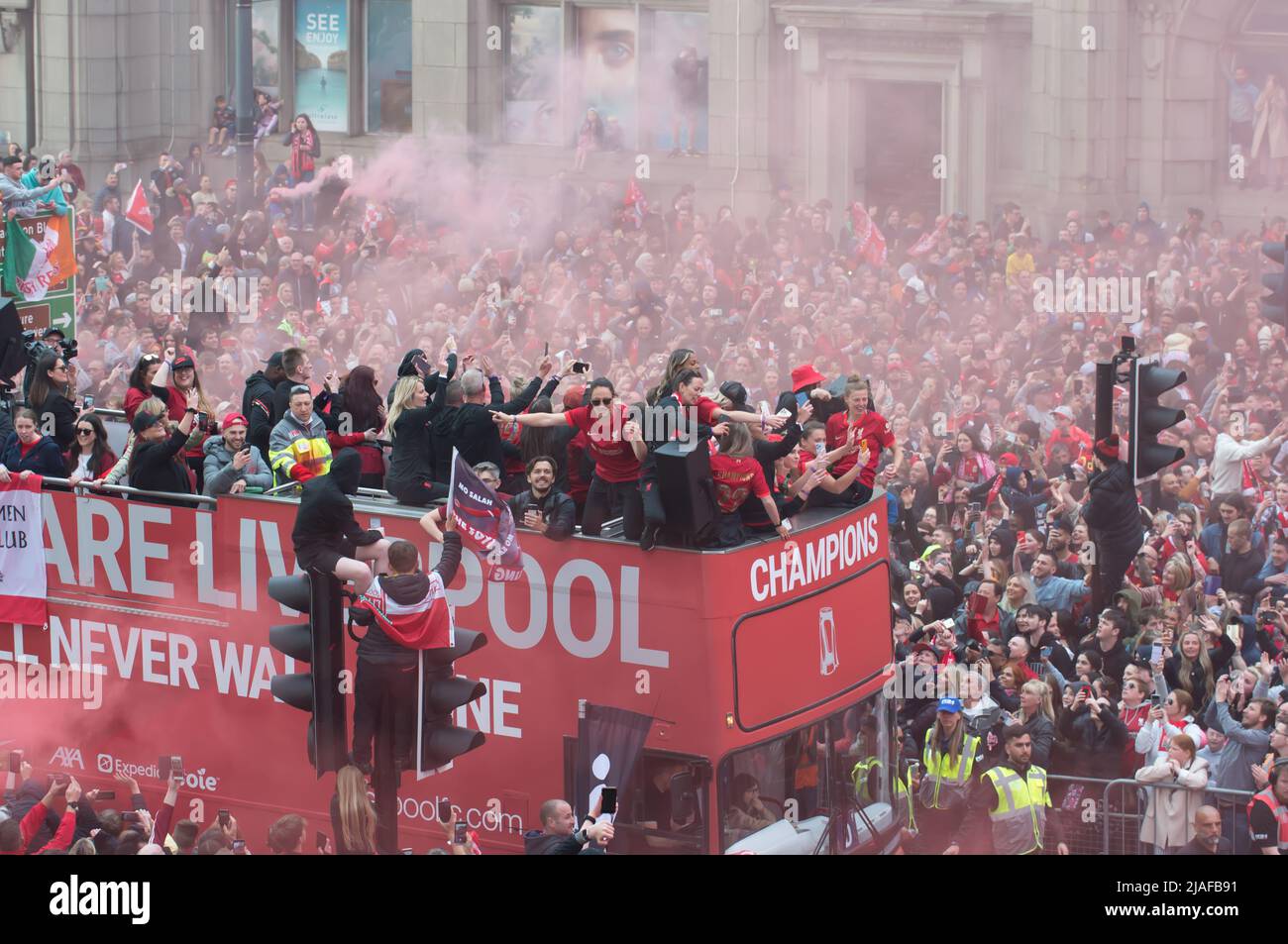 Lfc parade hi-res stock photography and images - Alamy