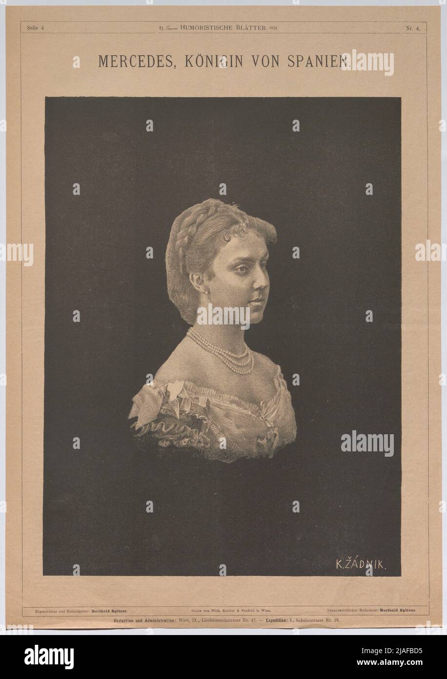 Mercedes, Queen of Spain. ". Maria de Las Mercedes, Queen of Spain ...