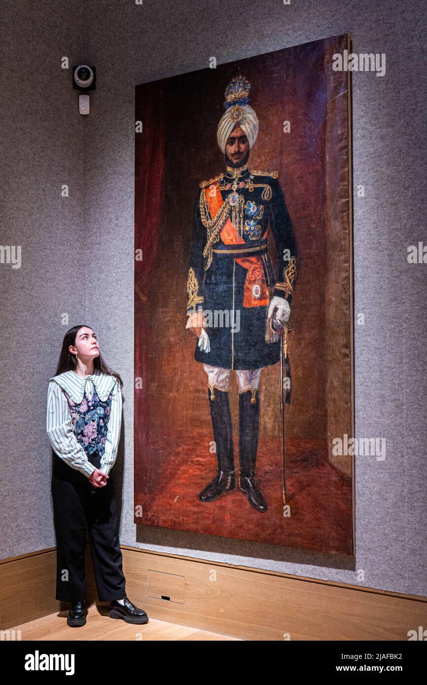 London UK, 30 May 2022.Fritz Munich (German, 20th Century) Maharajah ...