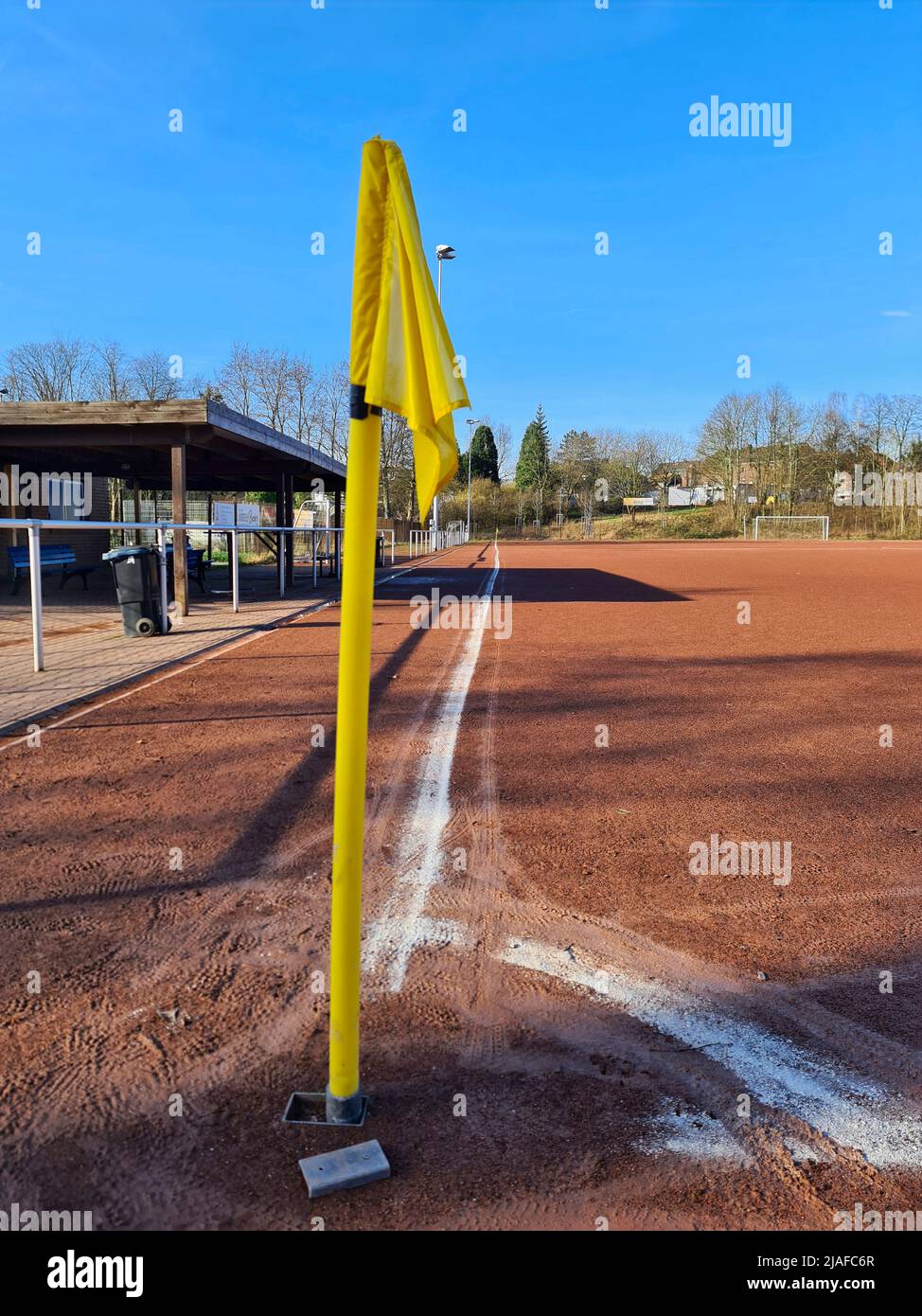 Corner flag hi-res stock photography and images - Alamy