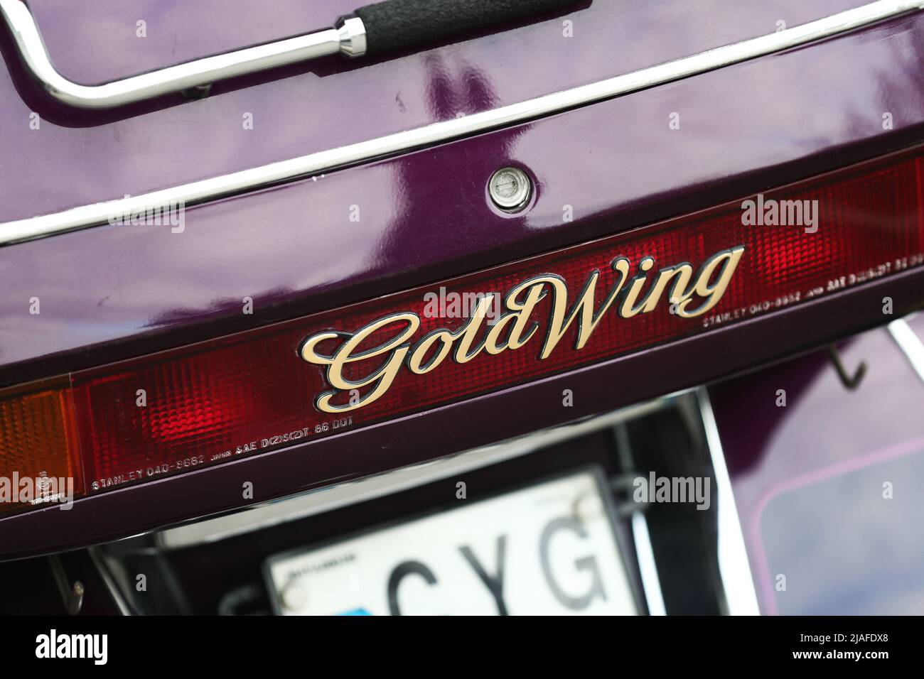 Goldwing club sweden sign hi-res stock photography and images - Alamy