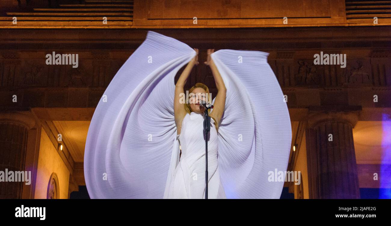Berlin, Berlin, Germany. 29th May, 2022. Ukrainian singer Tina Karol ...