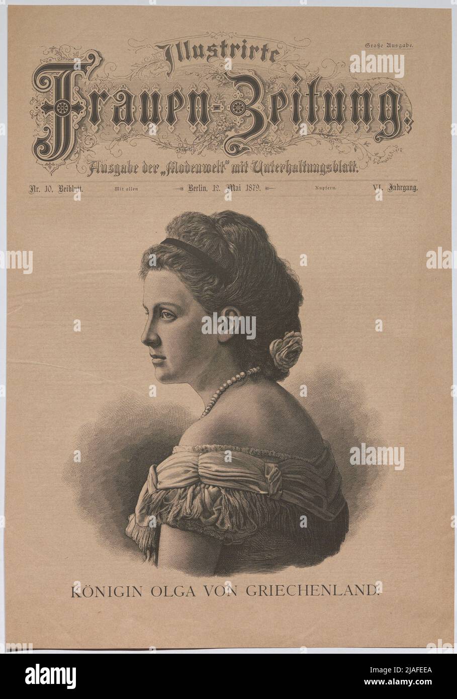 "Queen Olga of Greece." Olga Konstantina Romanowa, Queen of Greece ...