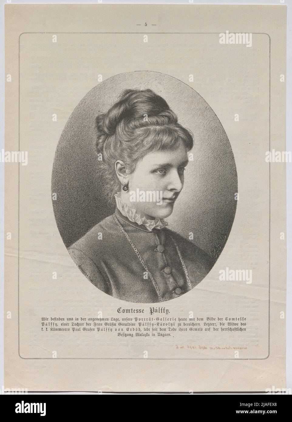 Comtesse Pálffy. ". Comtesse Pálffy, daughter of Geraldine Pálffy ...