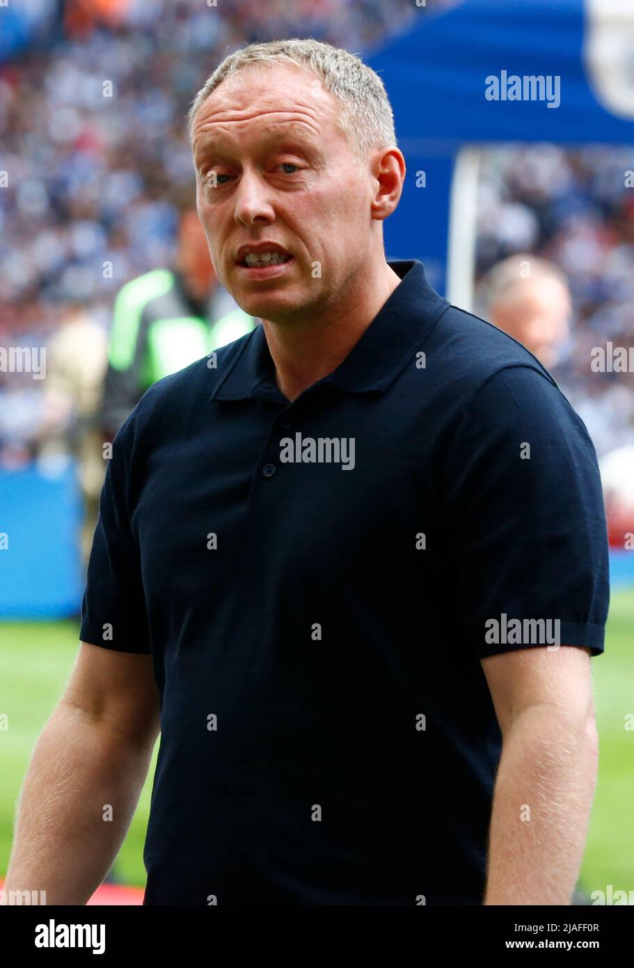 LONDON, ENGLAND - MAY 29:Nottingham Forest manager Steve Cooper during ...
