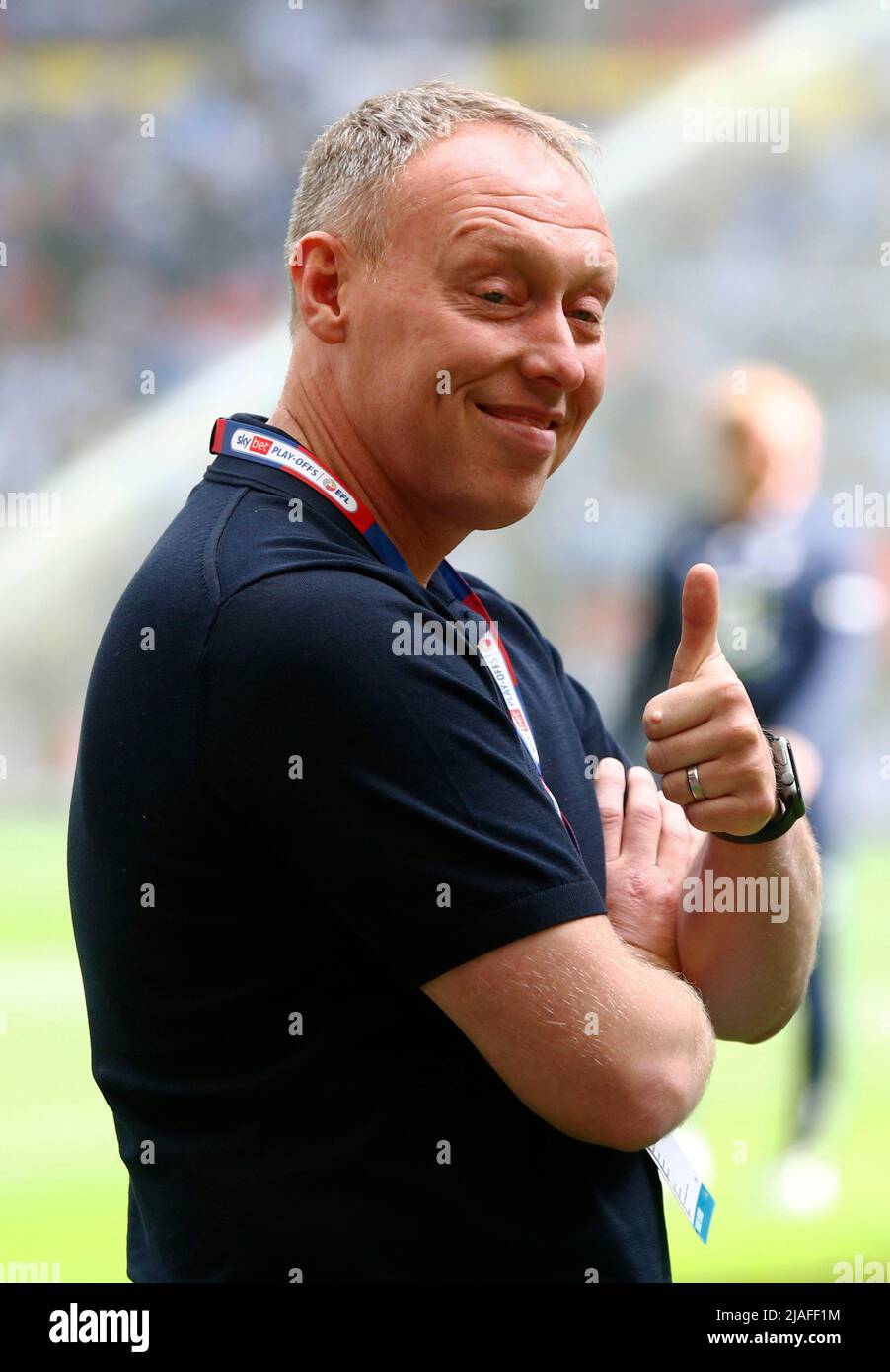 LONDON, ENGLAND - MAY 29: Steve Cooper Head Coach of Nottingham Forest ...