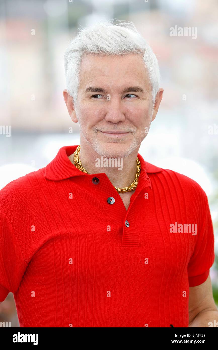 Cannes, Frankreich. 26th May, 2022. Baz Luhrmann poses at the photocall ...