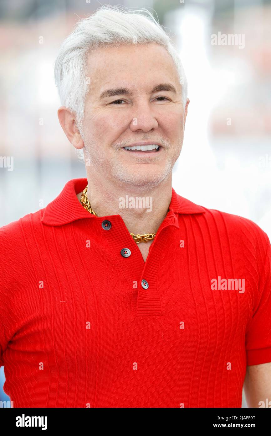 Baz Luhrmann poses at the photocall of 'Elvis' during the 75th Annual ...