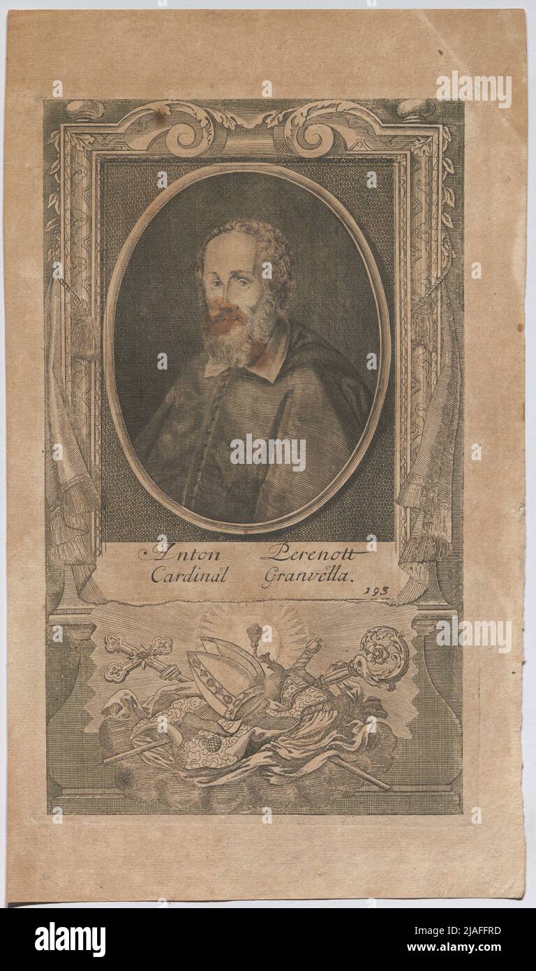 Anton Perenott (sic!) Cardinal Granvella. ". Antoine Perrenot de ...