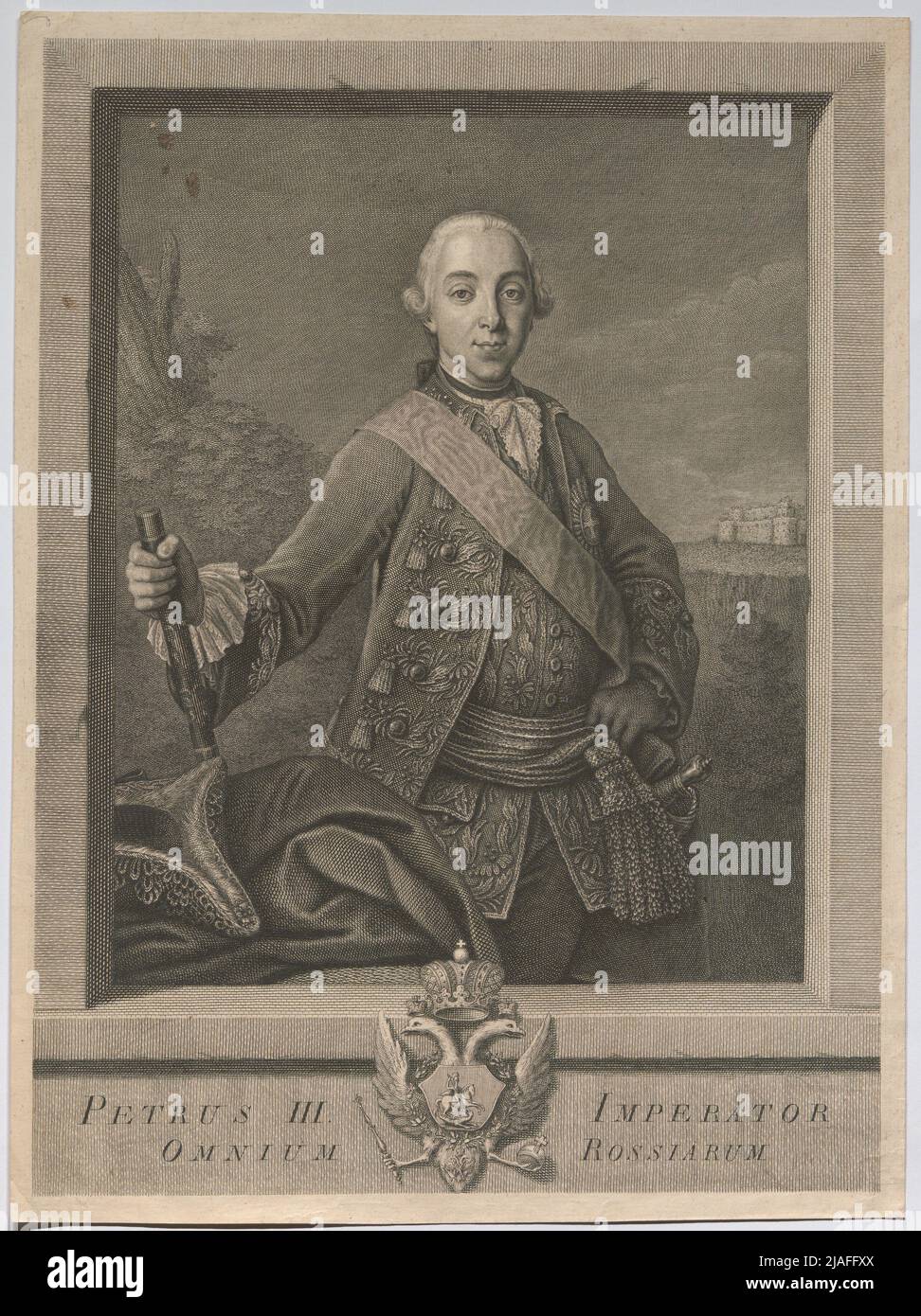 Peter 3. Emperor of all the Rossi. "Der Russian Zar Peter 3 .. Unknown ...