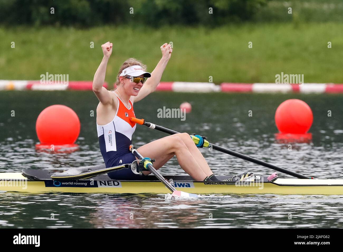 BELGRADE, SERBIA - MAY 29: Karolien Florijn of the Netherlands ...