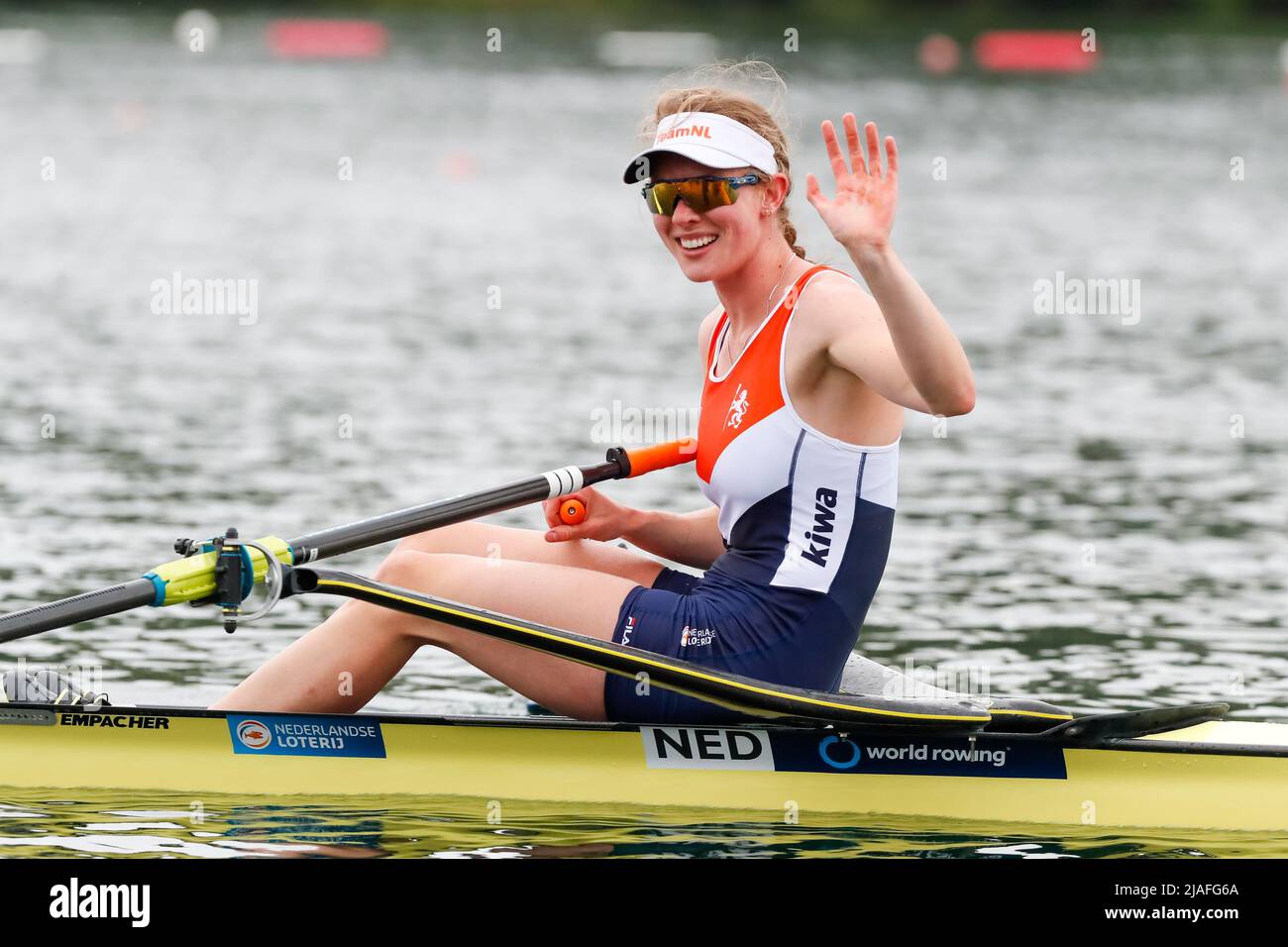 BELGRADE, SERBIA - MAY 29: Karolien Florijn of the Netherlands after ...