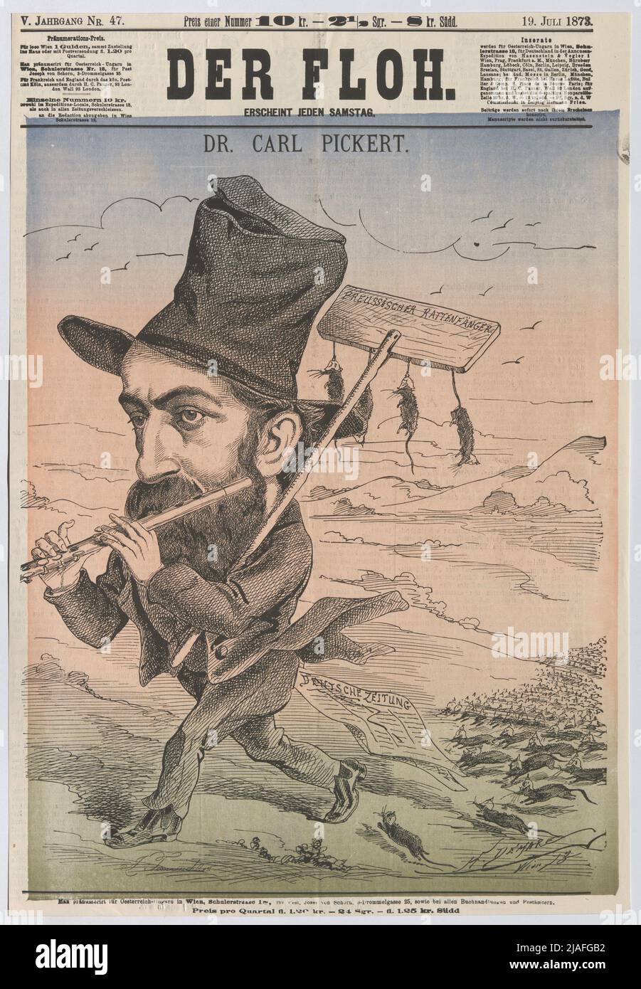 DR. Carl Pickert. ". The journalist and politician Karl Pickert as a ...