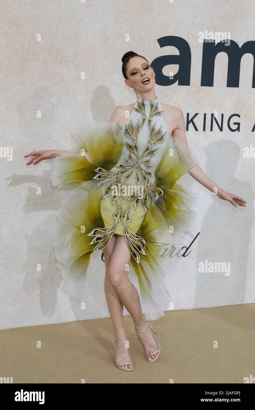 Coco Rocha attends the amfAR Gala Cannes 2022 during the 75th Cannes ...