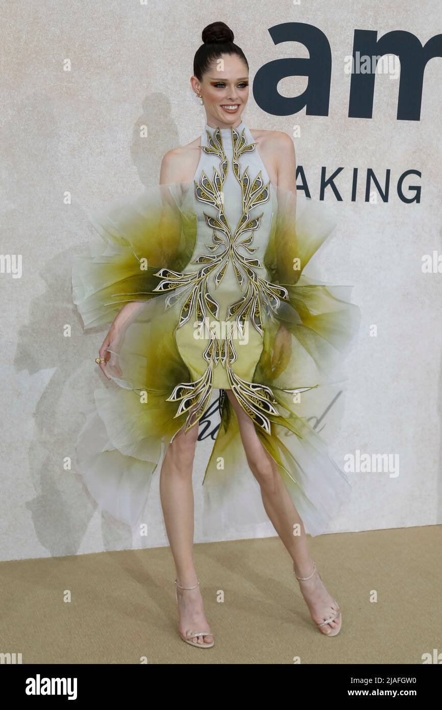 Coco Rocha attends the amfAR Gala Cannes 2022 during the 75th Cannes ...