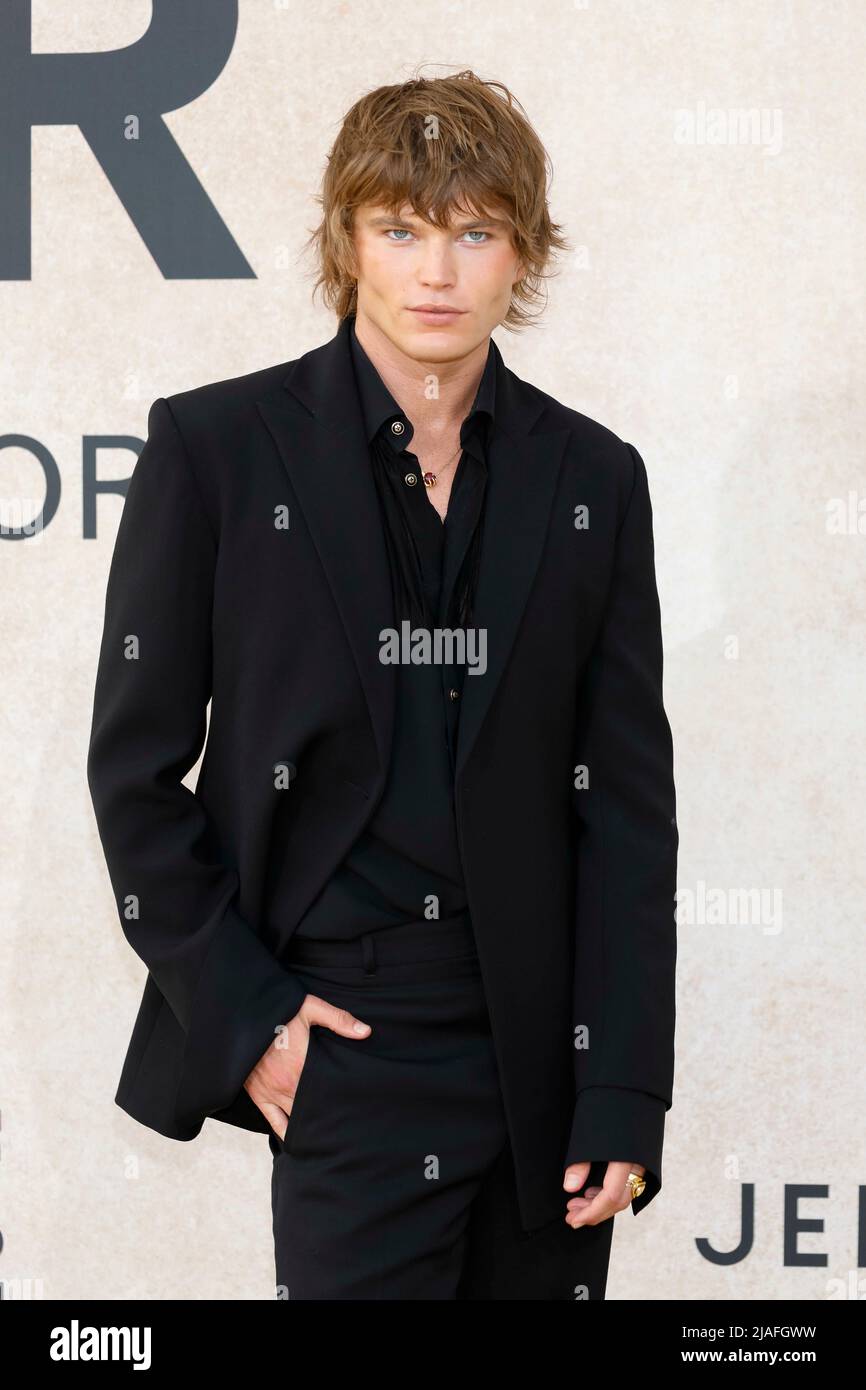Jordan Barrett attends the amfAR Gala Cannes 2022 during the 75th ...