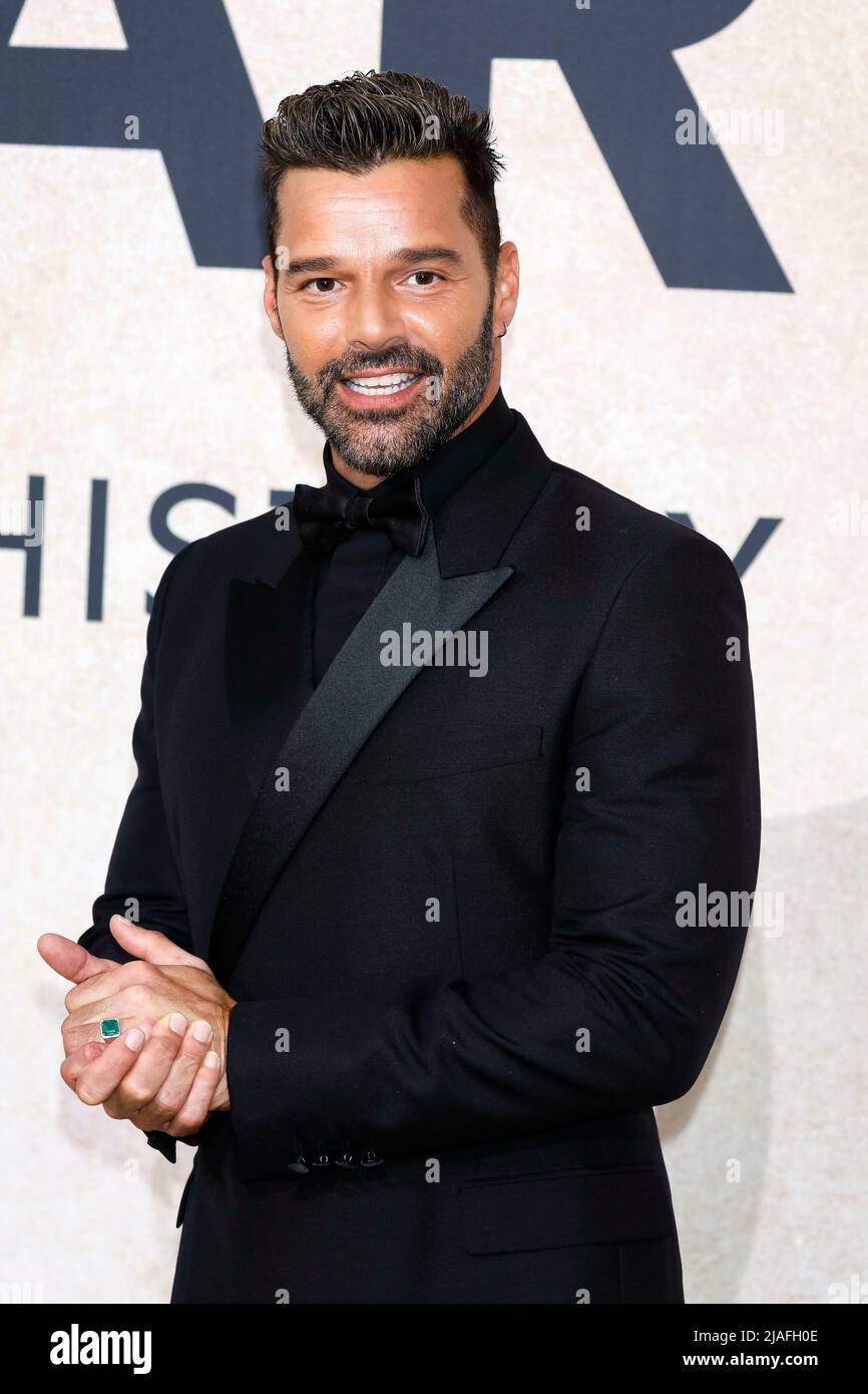 Ricky Martin attends the amfAR Gala Cannes 2022 during the 75th Cannes ...