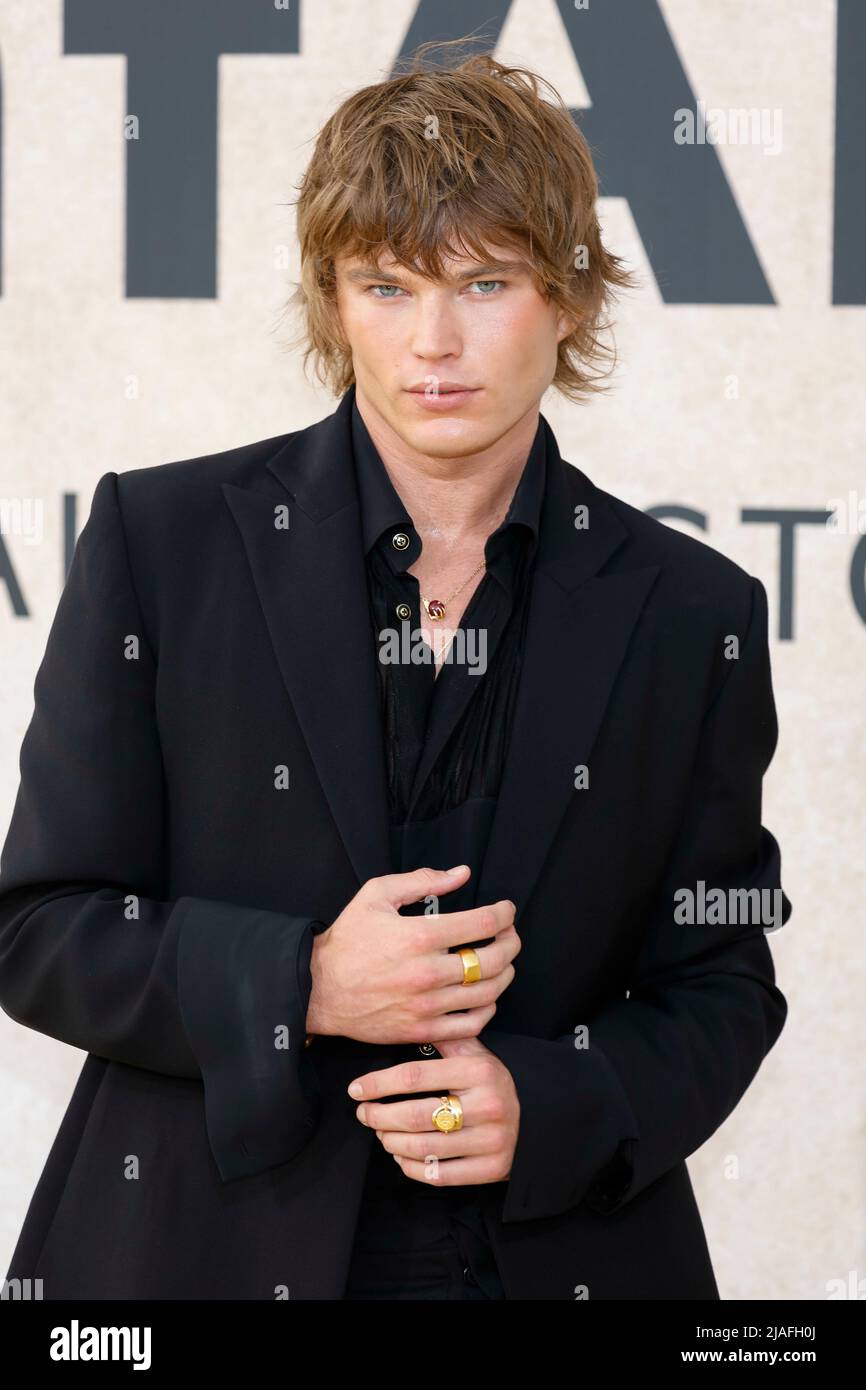 Jordan Barrett attends the amfAR Gala Cannes 2022 during the 75th ...
