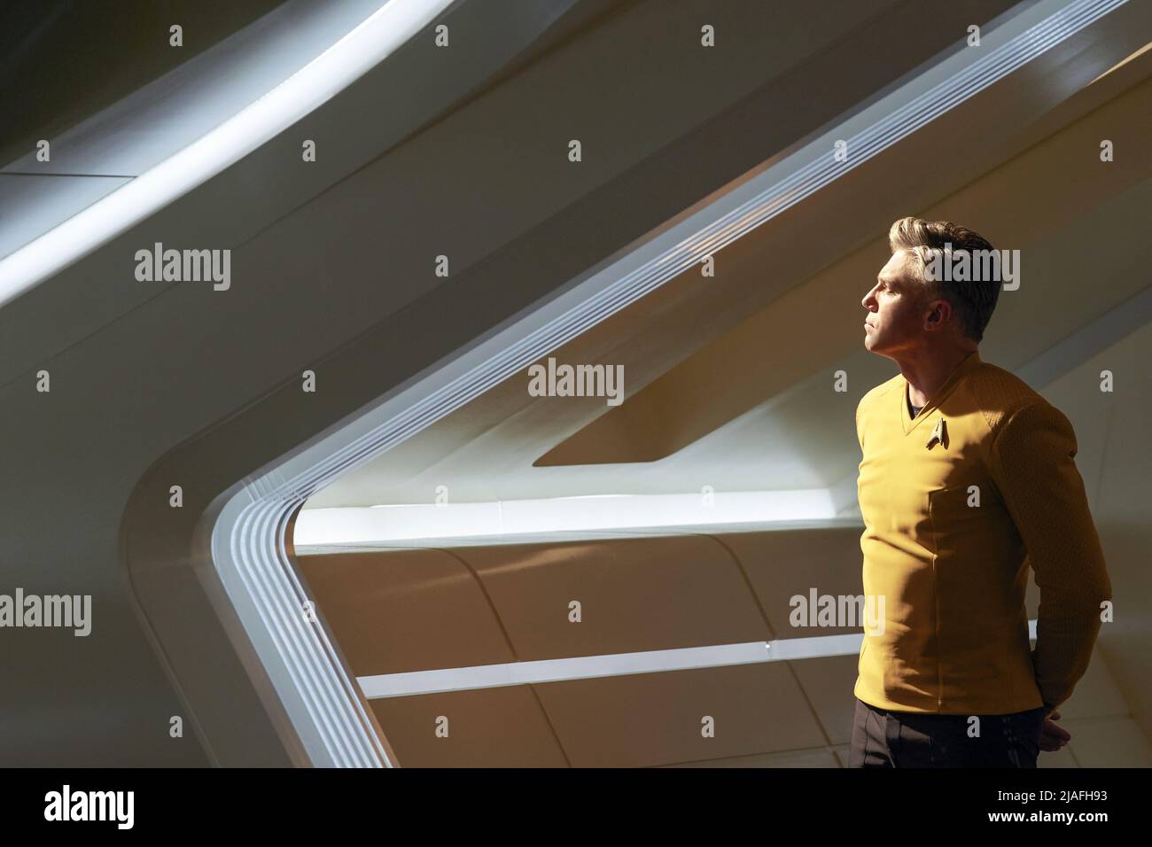 ANSON MOUNT in STAR TREK: STRANGE NEW WORLDS (2022), directed by AKIVA ...