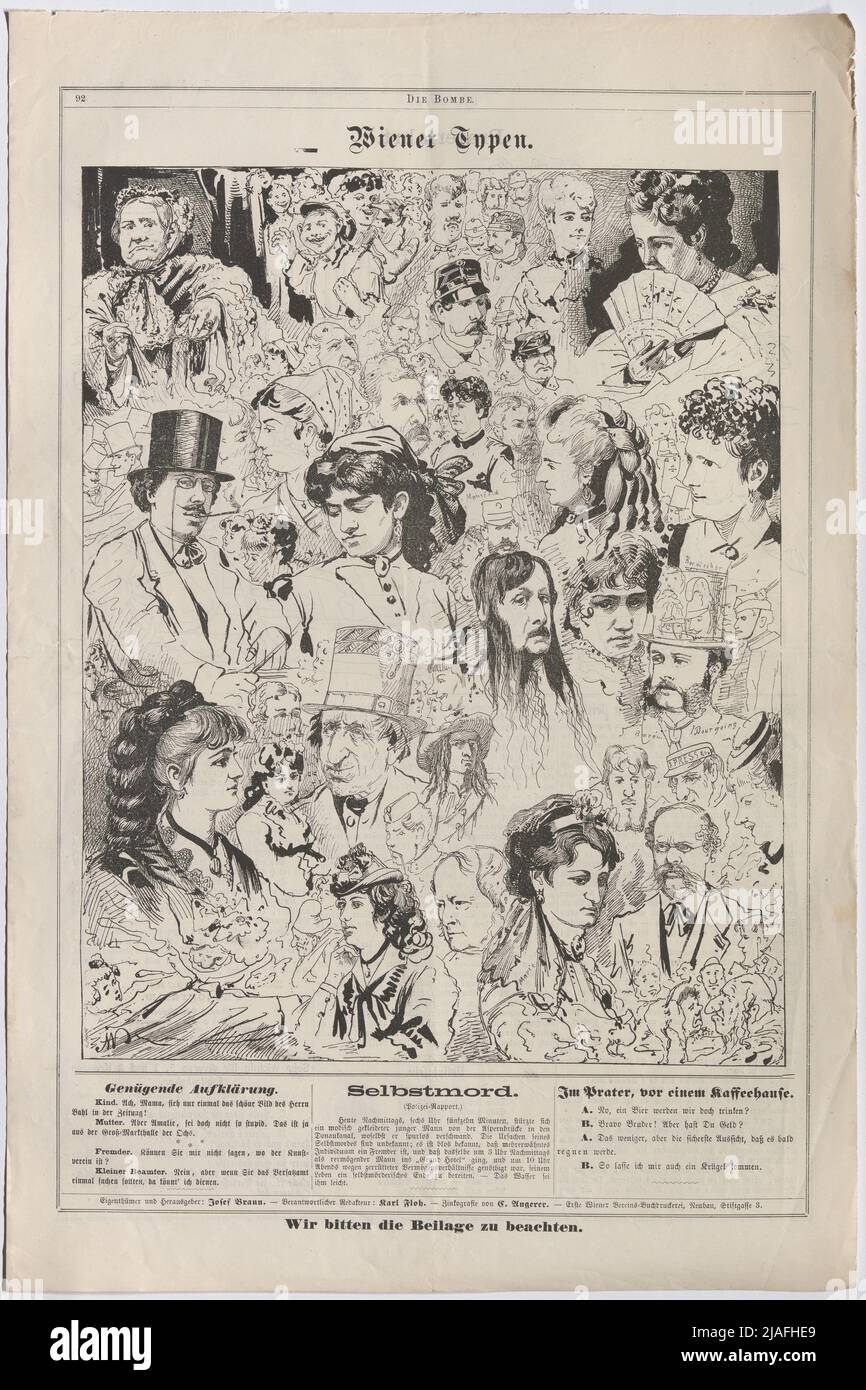 Wiener types "." Wiener types "; and a. Friedrich Ferdinand Graf von ...