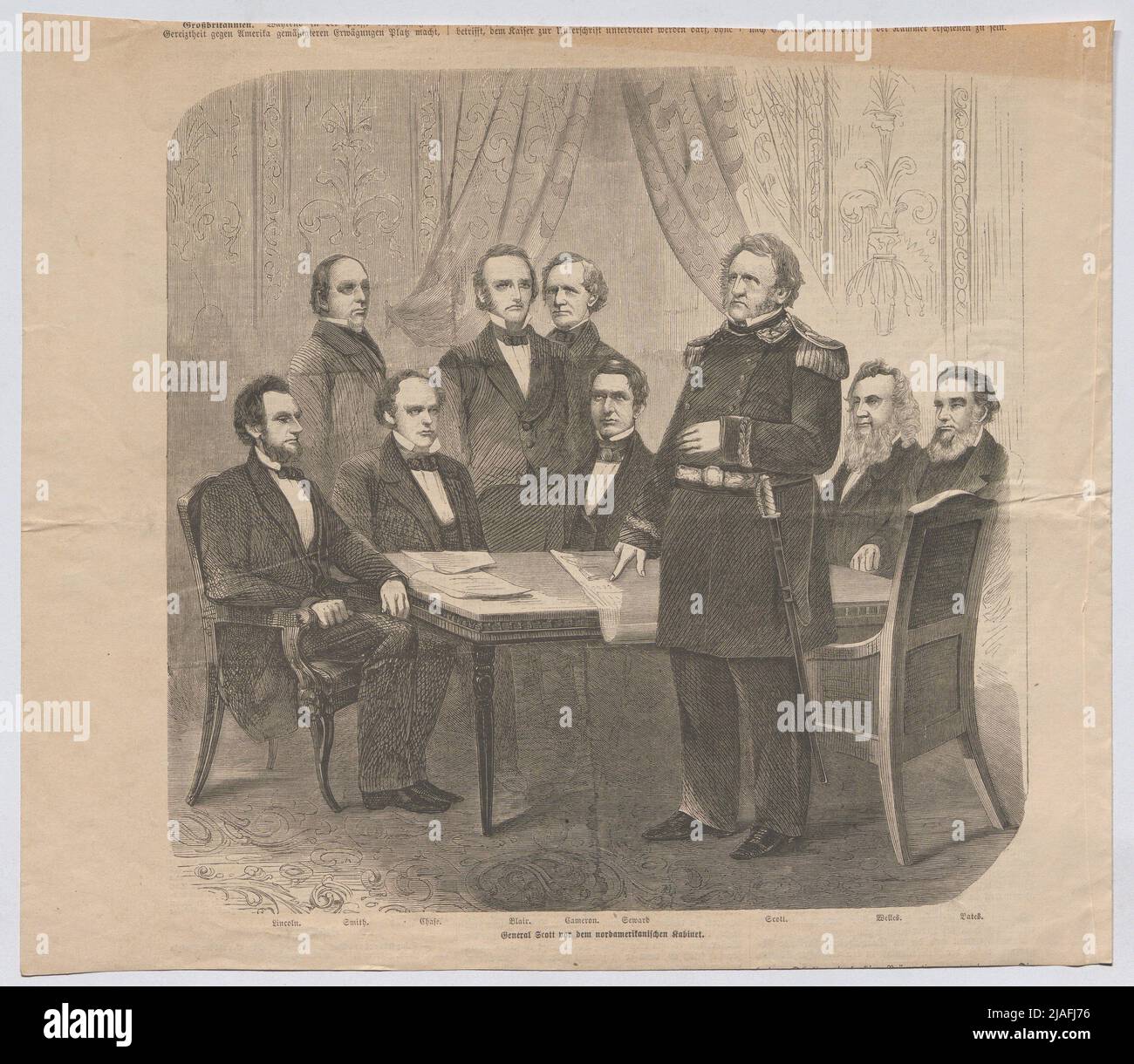 General Scott in front of the North American cabinet. ". Winfield Scott ...