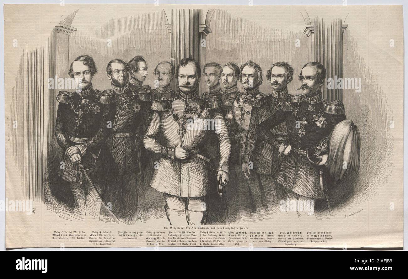 The members of the men's curia from the royal house. ". The members of ...