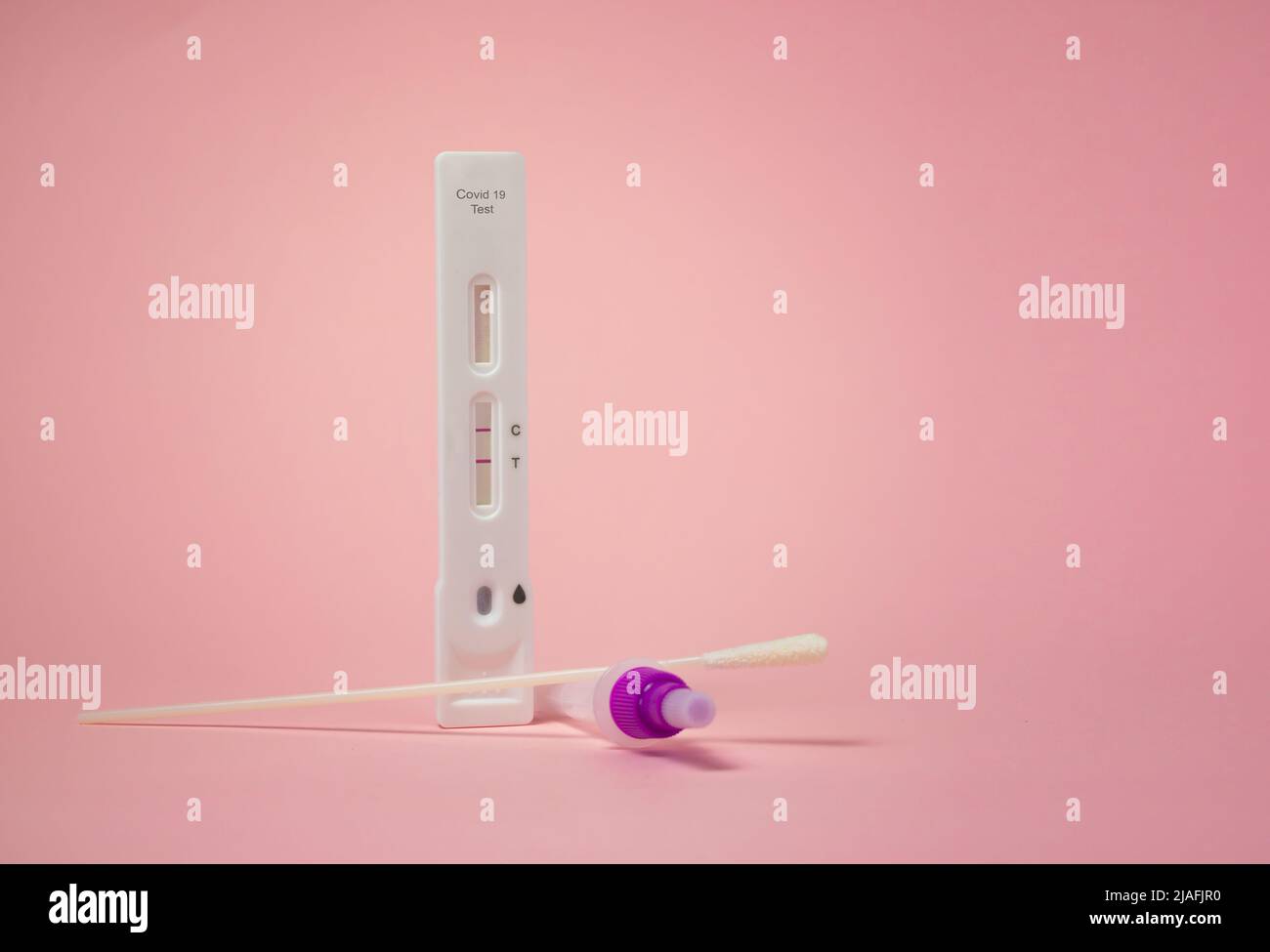 Rapid nasal antigen swab test for the detection of the Covid 19 virus ...