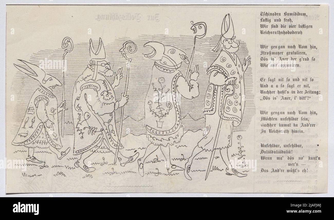 The four "Reichsratshododoroh" (Ignaz Kuranda, Julius Alexander ...