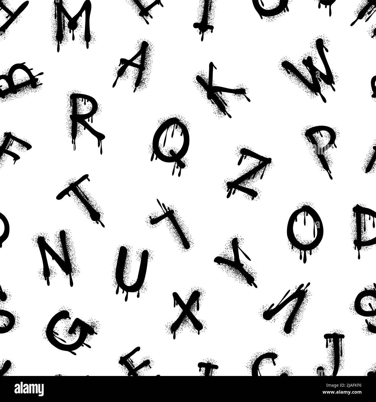 Printable Graffiti Alphabet Stencils