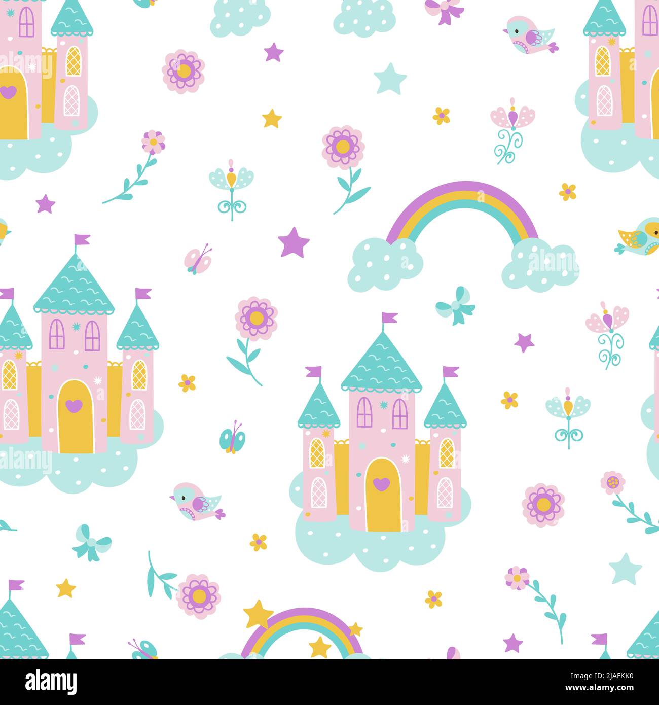 Birds castle Stock Vector Images - Alamy