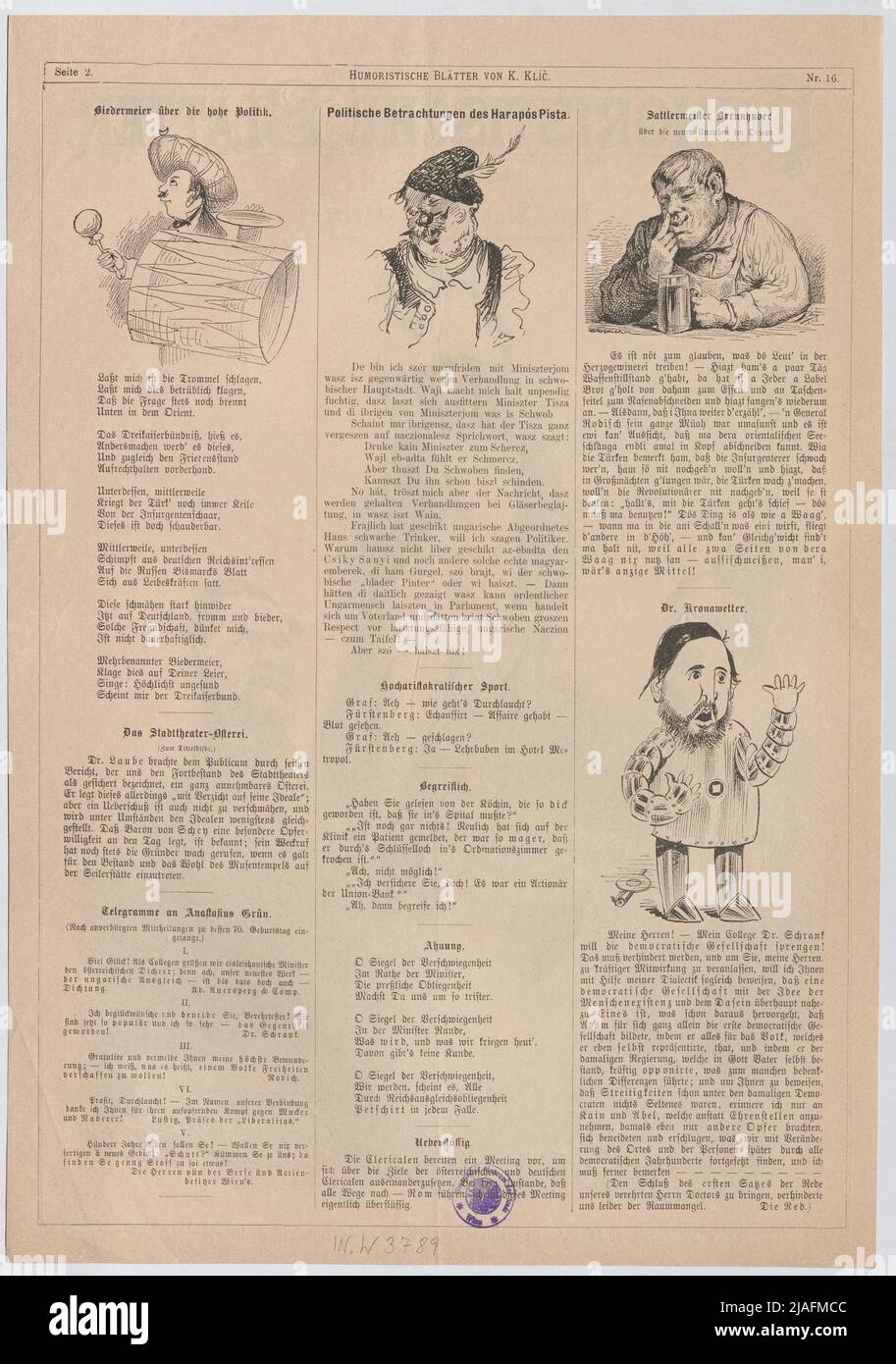 The City Theater Eastern, provided by Baron Schey and Dr. Laube. ". The ...