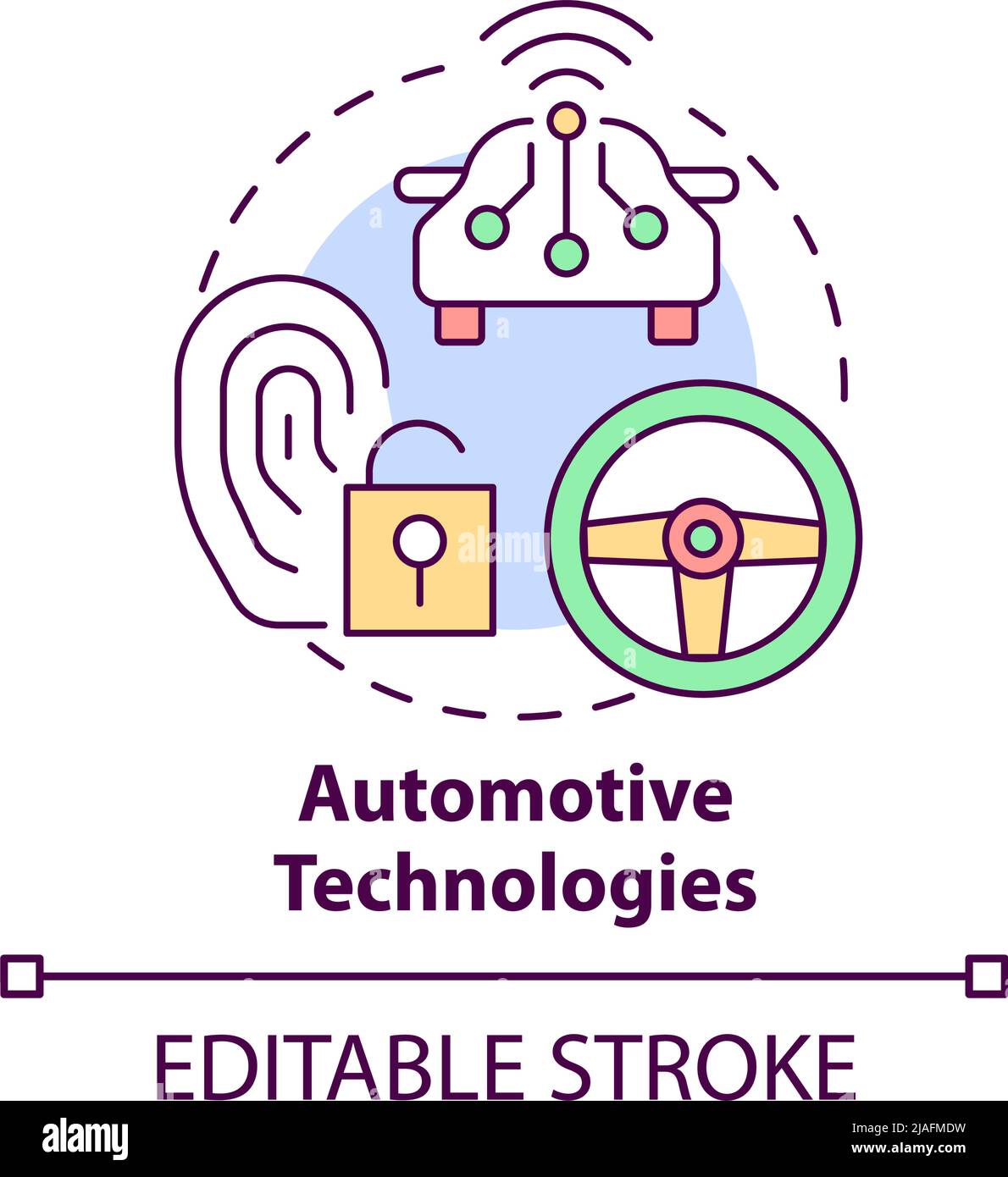 Automotive technologies Stock Vector Images - Alamy