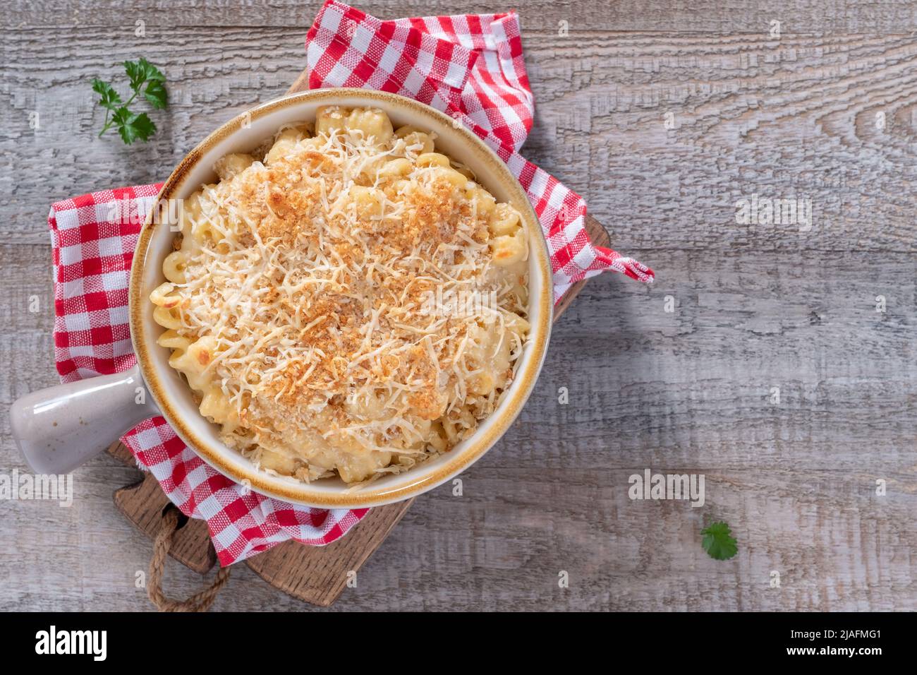 Mac and cheese Stock Photo - Alamy