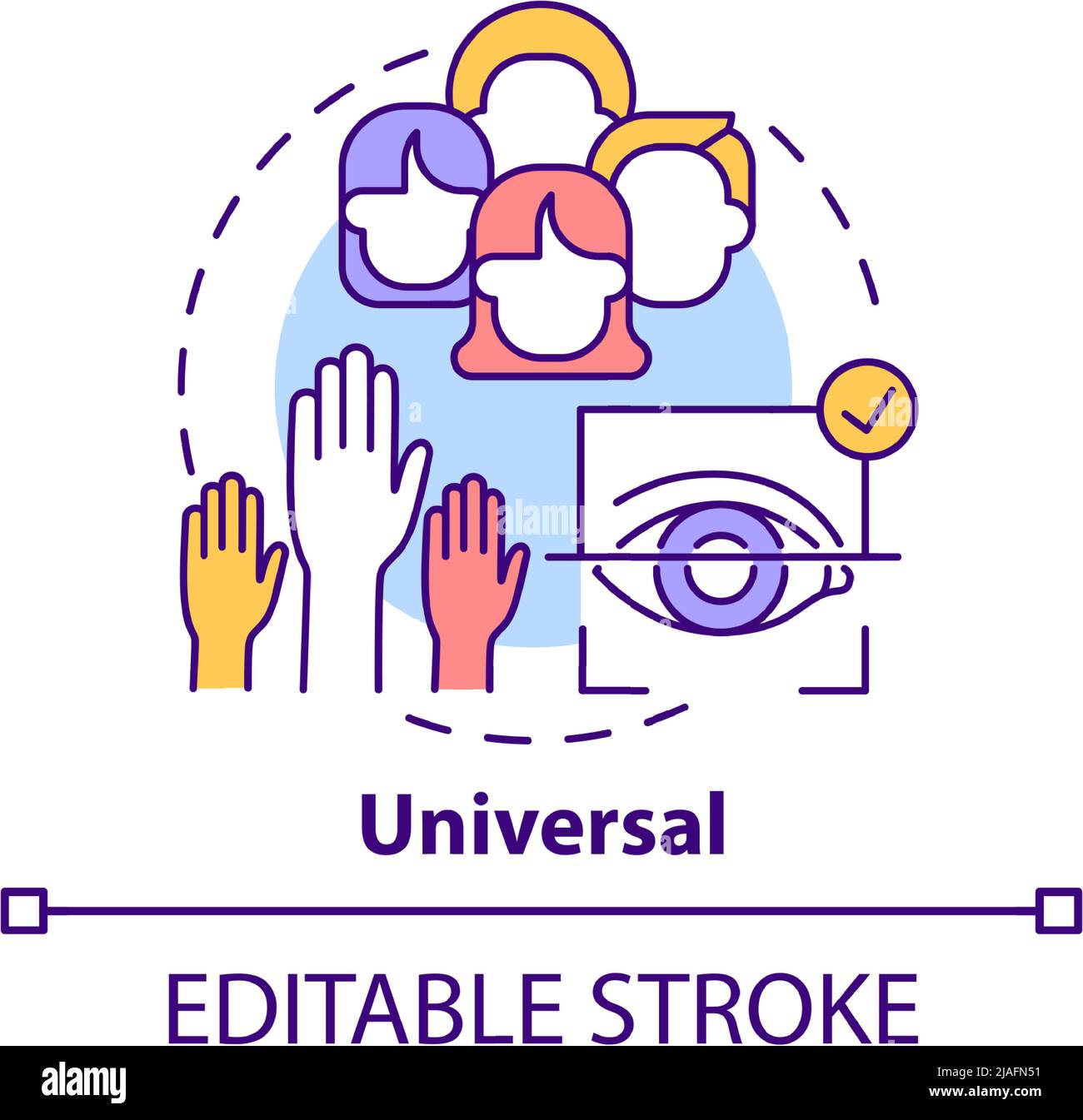 Universal benefit Stock Vector Images - Alamy