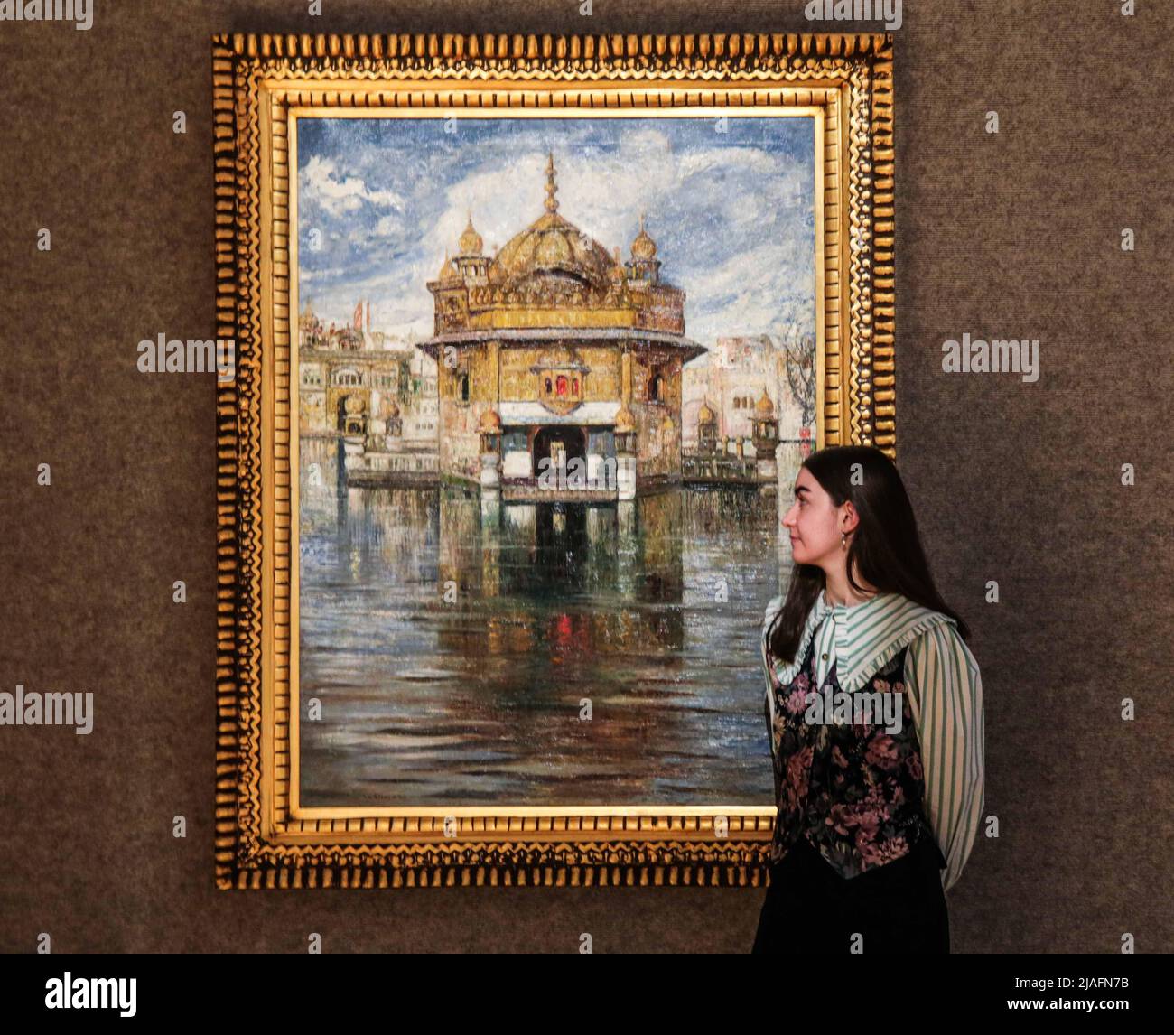 London UK 30 May 2022 The Golden Temple and Akhal Takht, Amritsar Gyula ...