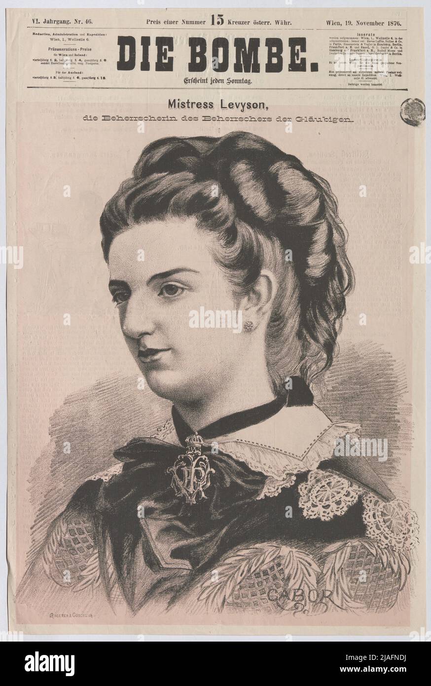 Mistress Levyson, the ruler of the believer Stock Photo - Alamy